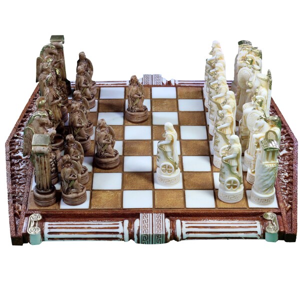 Greek Chess Set - Etsy
