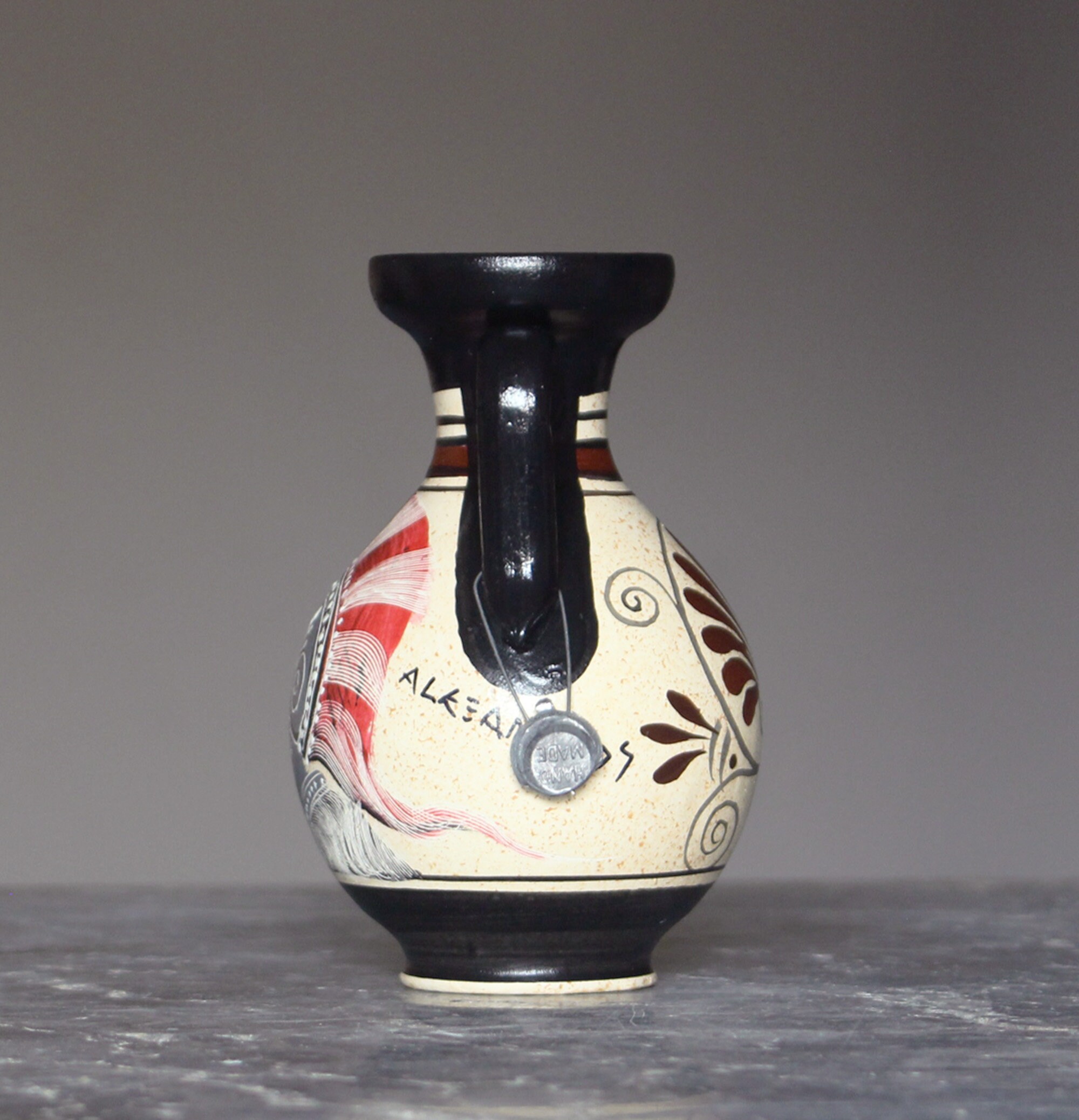 Alexander the Great Macedonia Greek Pottery Vase Vergina | Etsy