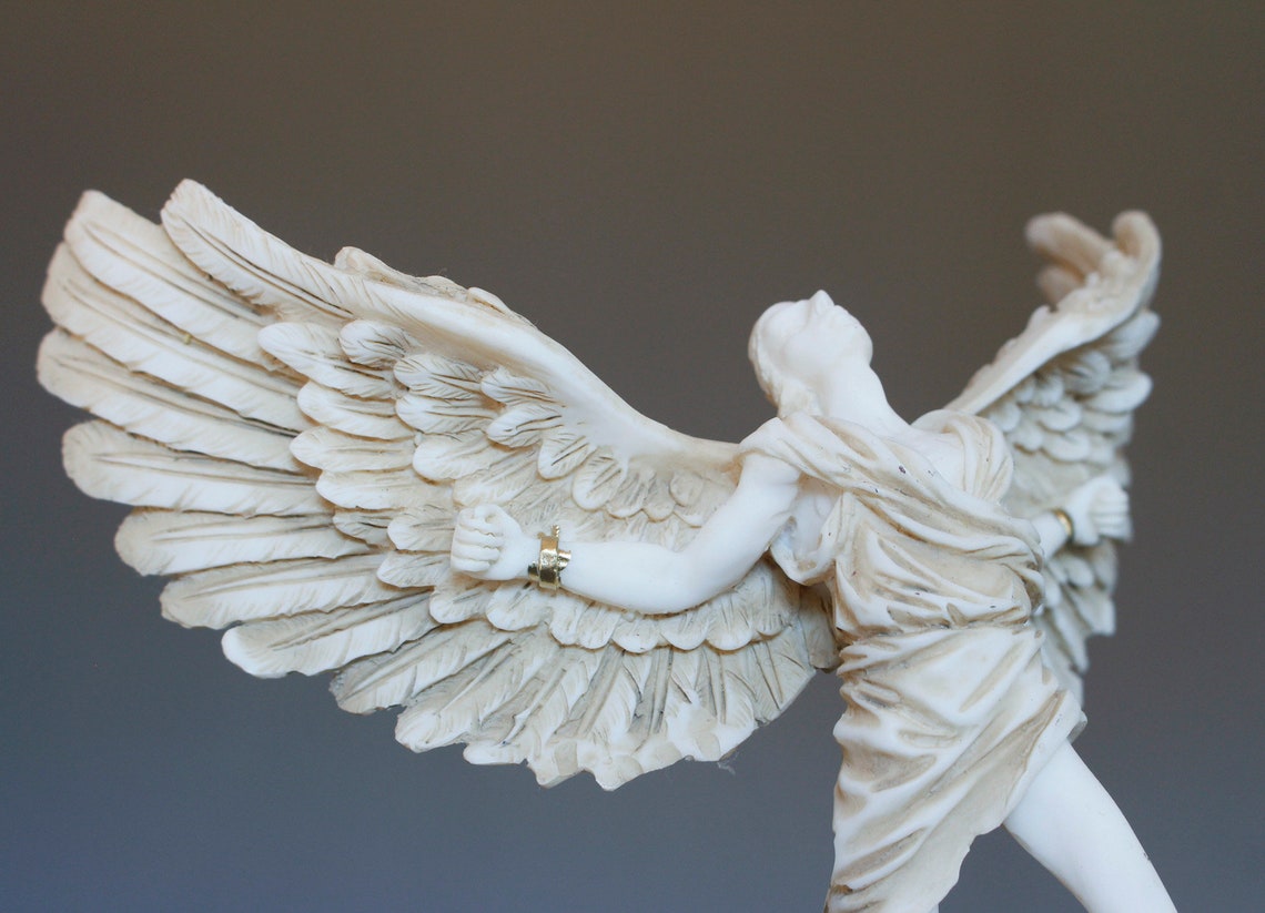 Icarus Ancient Greek Statue Figure First Man to Fly Handmade | Etsy