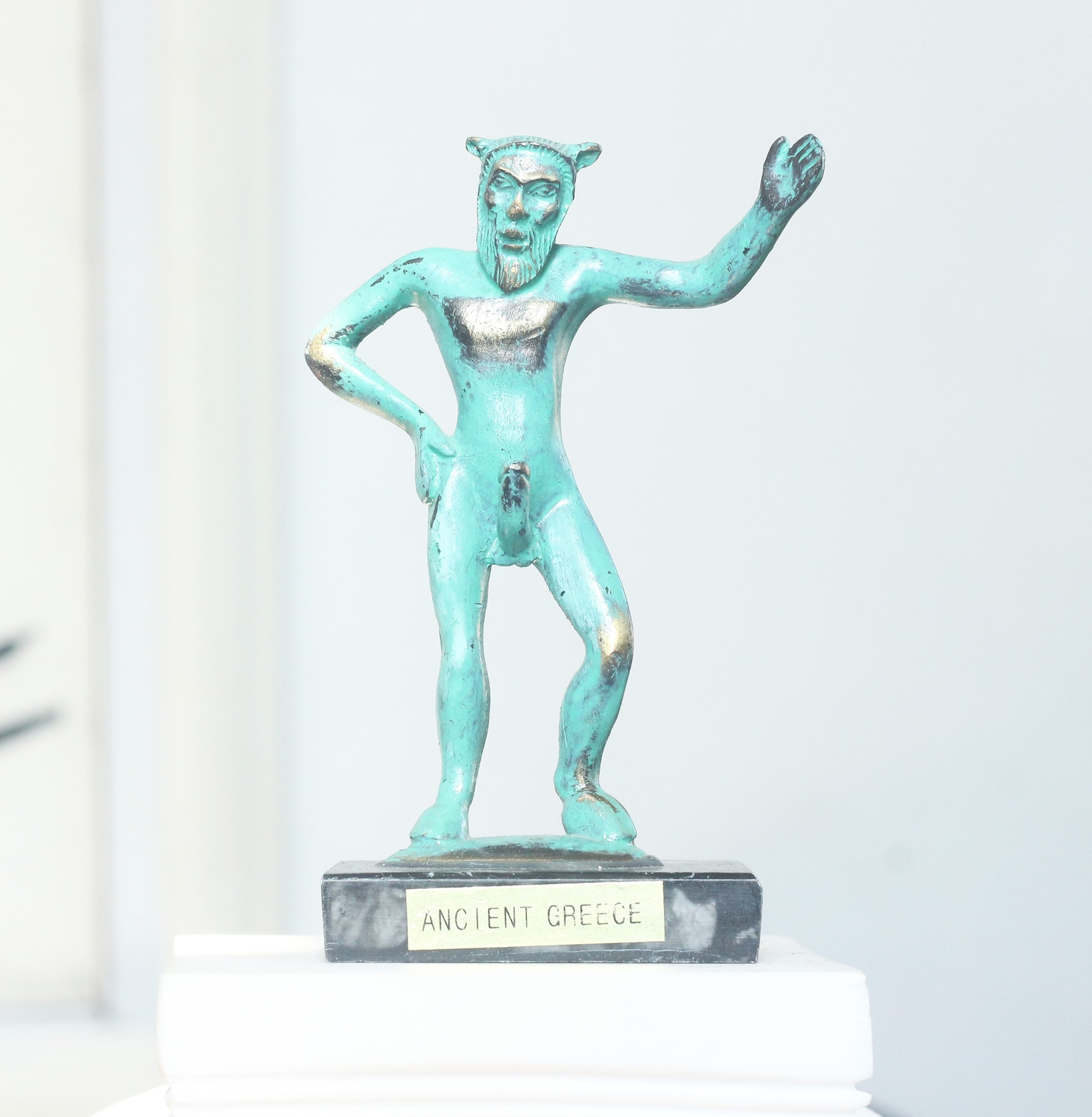 Satyr Statue Erotic Sculpture Ancient Greek Mythology Bronze Etsy