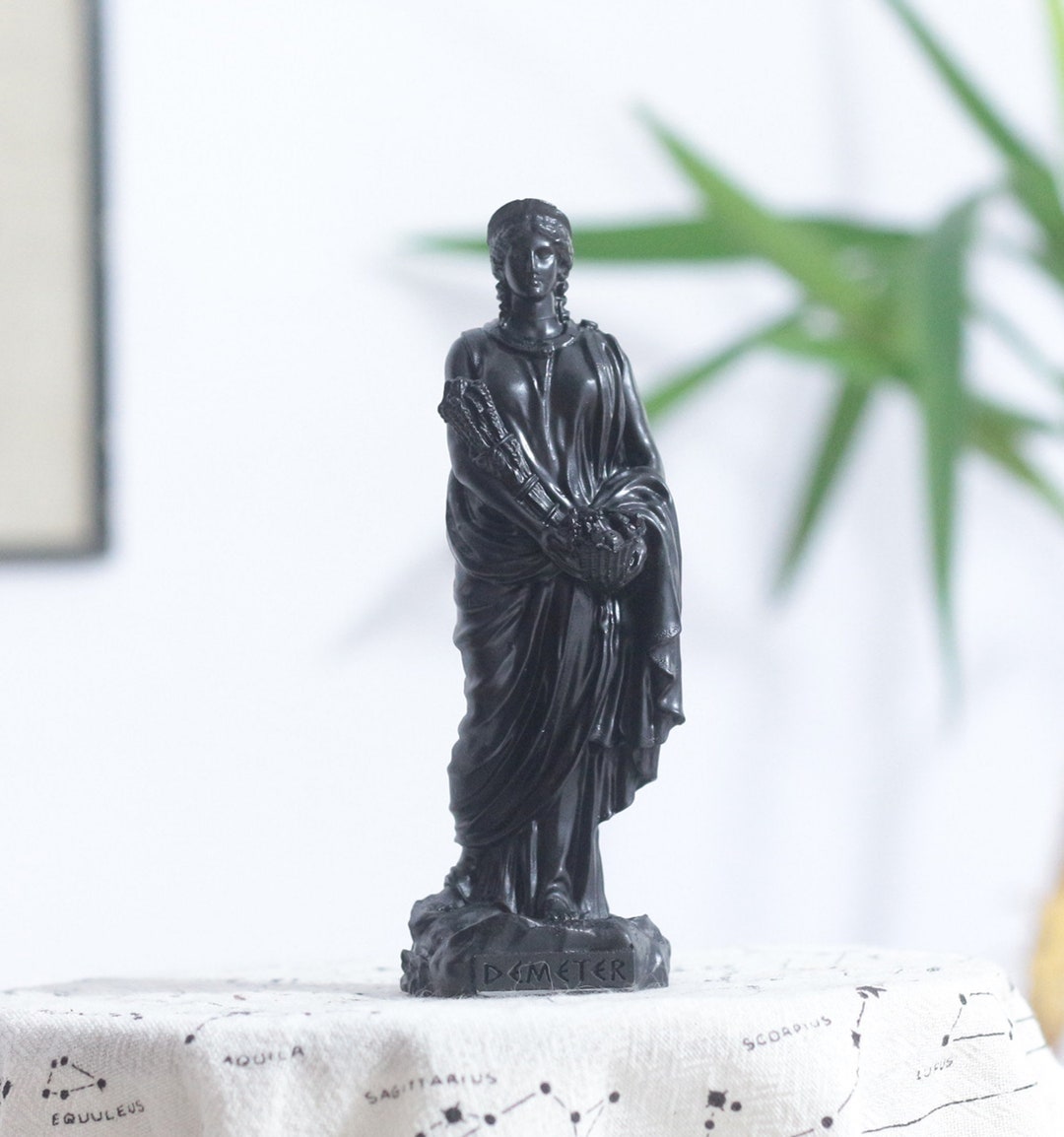 Demeter Statue Ancient Greek Goddess Marble Sculpture - Etsy