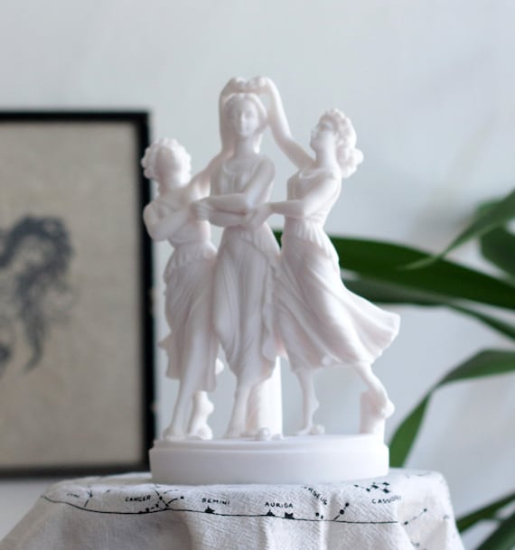 Charites Ancient Greek Fertility Goddess Sculpture | Etsy