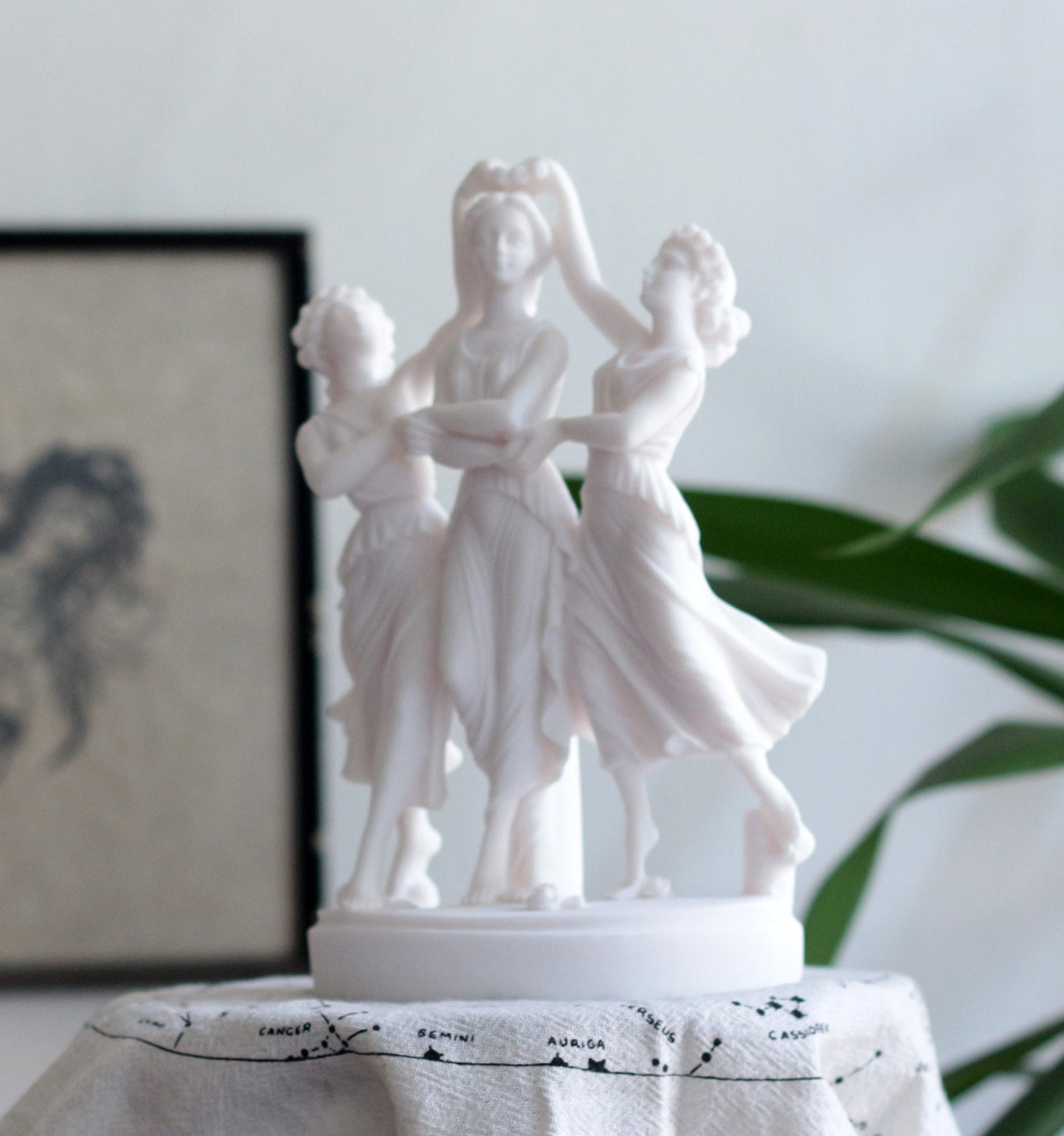 Charites Ancient Greek Fertility Goddess Sculpture - Etsy UK