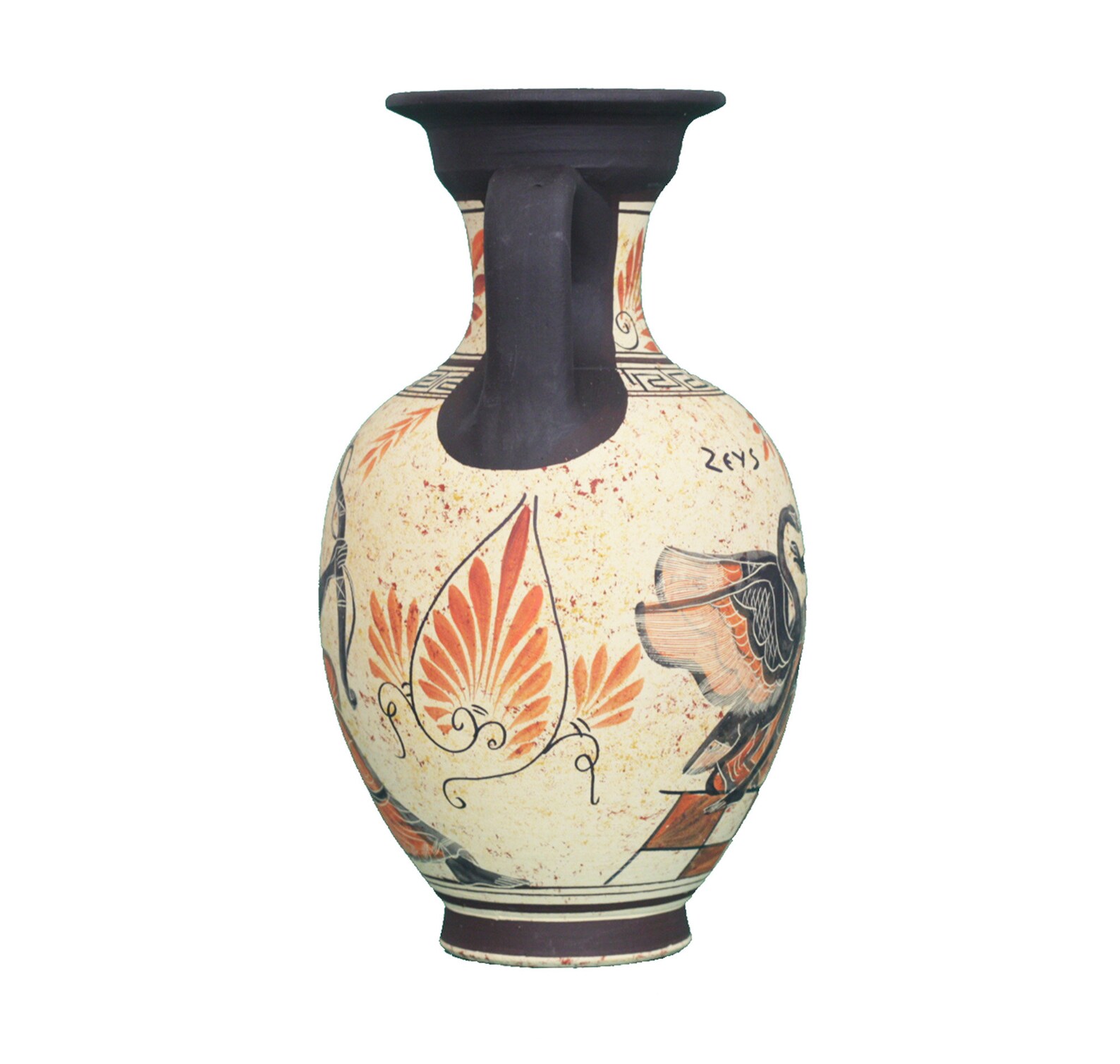 Greek Vase Greek Gods Artemis and Zeus Ancient Greek Ceramic - Etsy