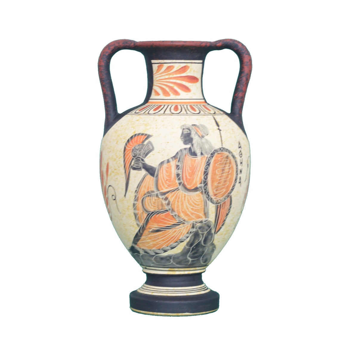 Greek Vase Athena Goddess Ancient Greek Ceramic Amphora Vase | Etsy