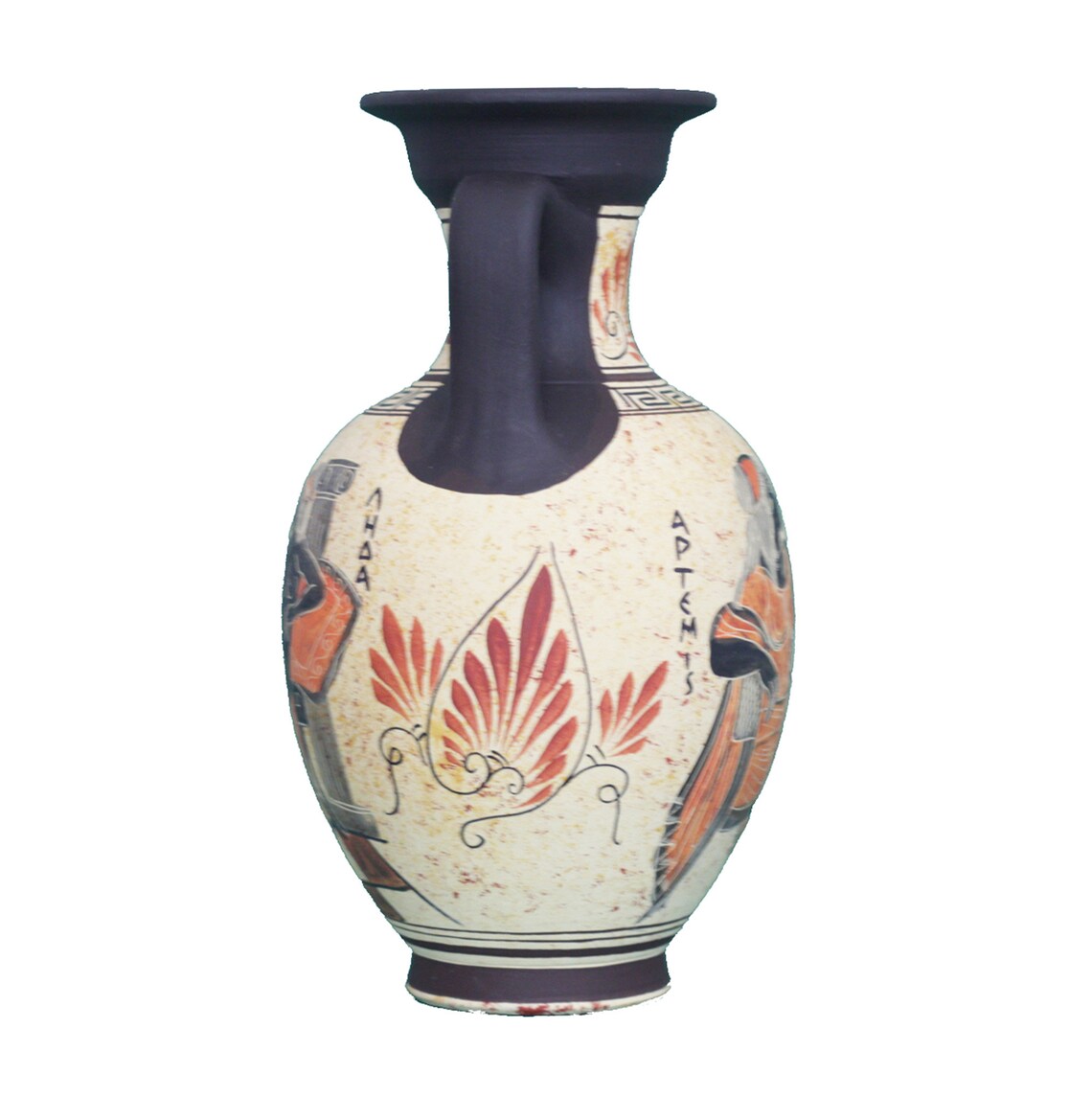 Greek Vase Greek Gods Artemis and Zeus Ancient Greek Ceramic - Etsy