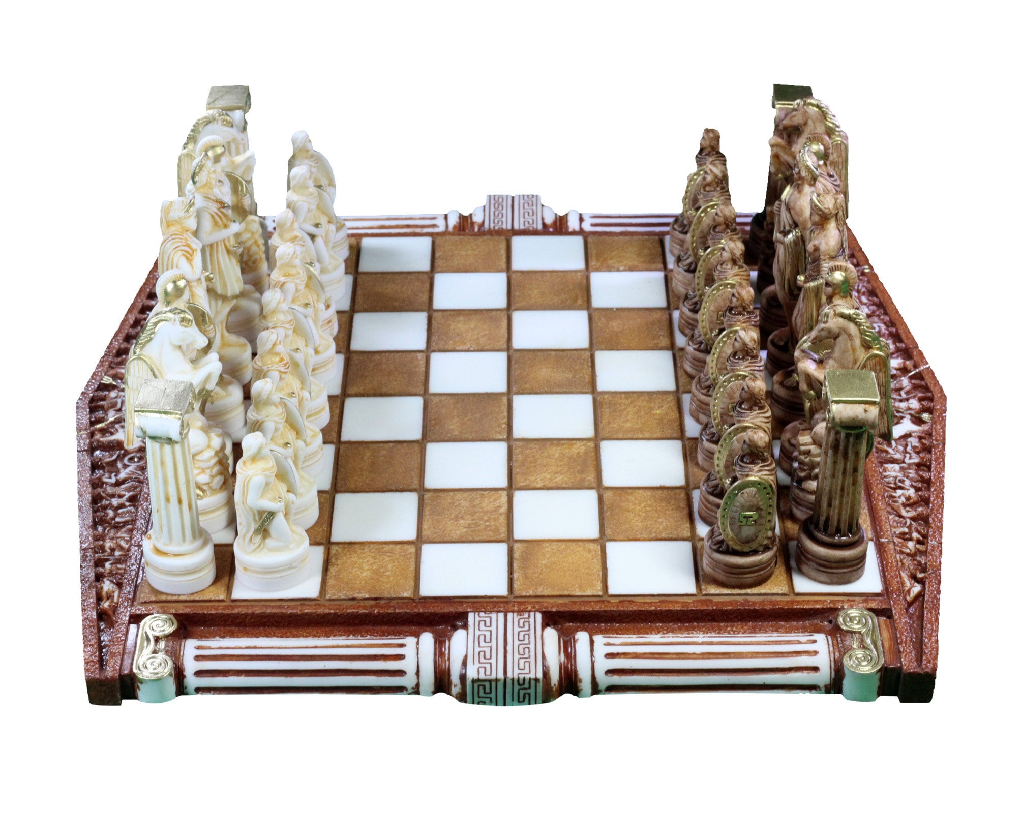 Ancient Greek Handmade Chess Set | Etsy
