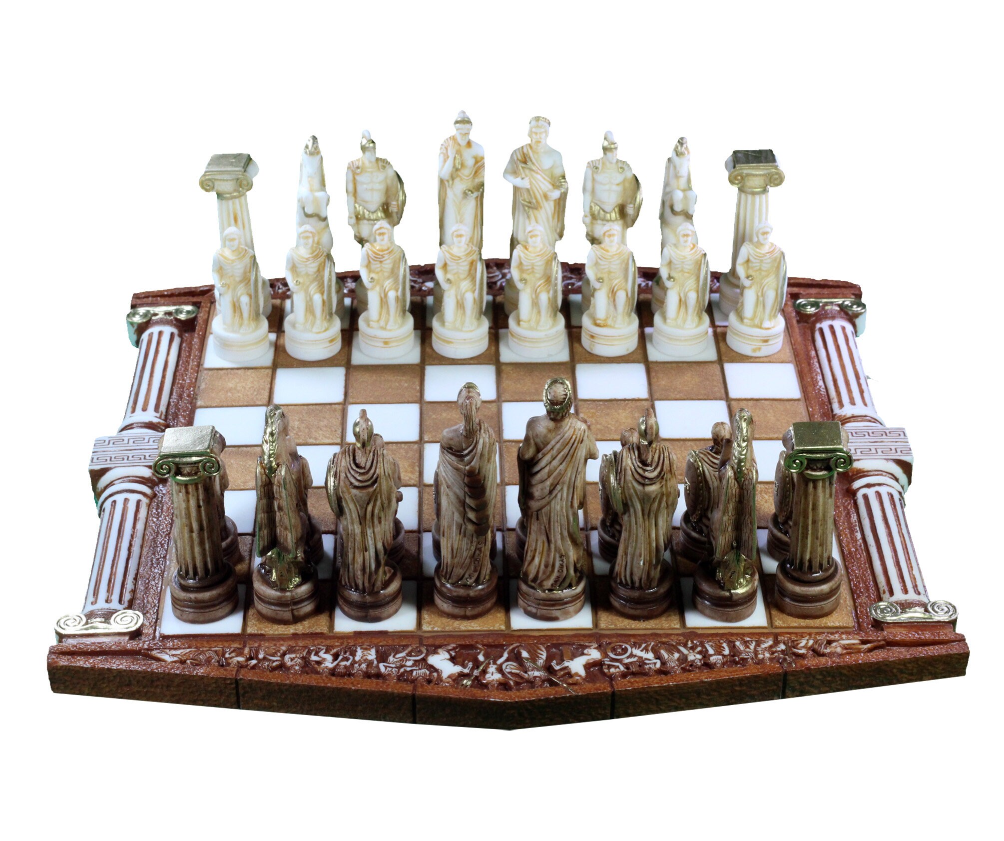 Ancient Greek Handmade Chess Set | Etsy