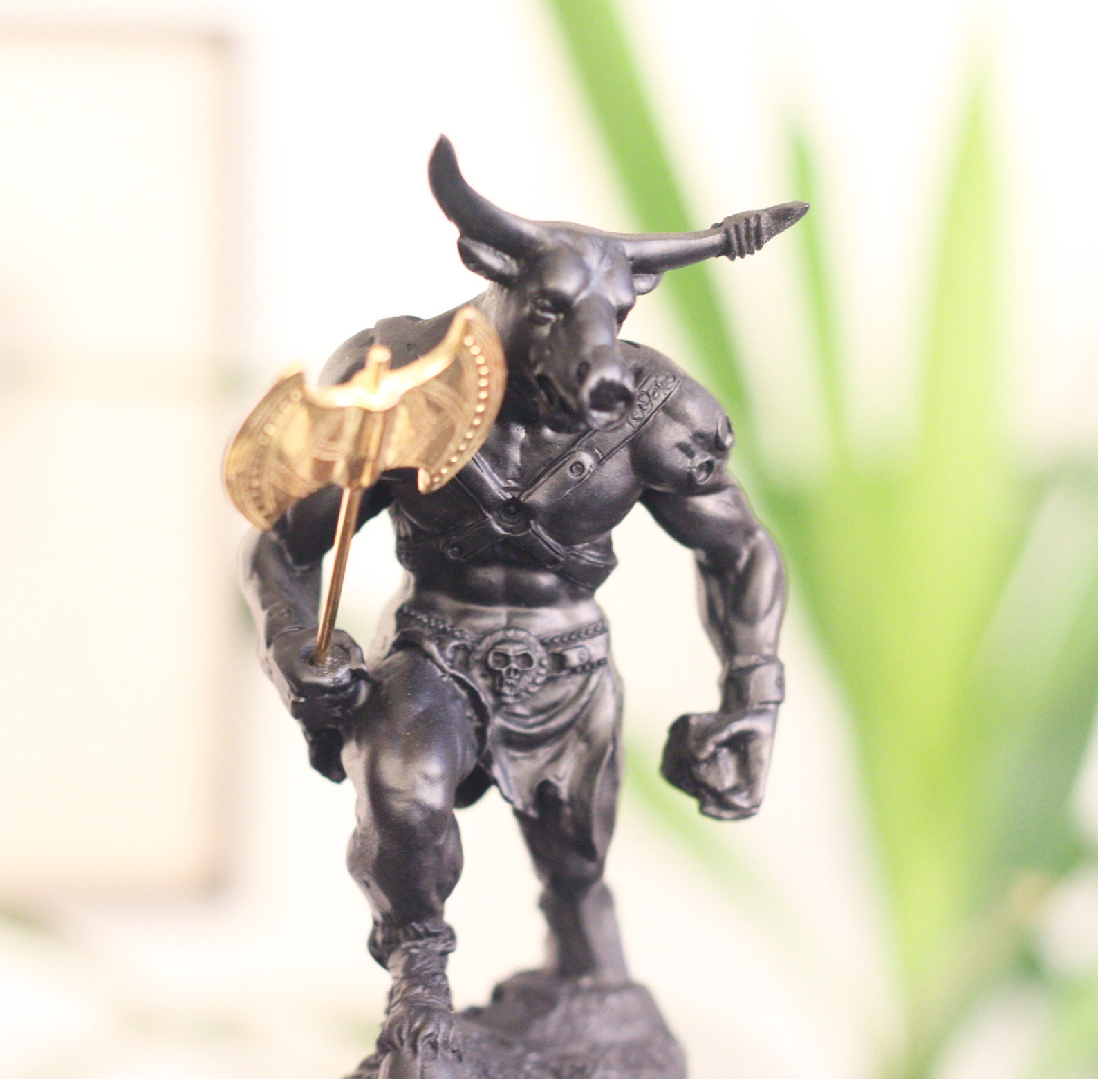 Minotaur Statue Mythical Creature Statue Greek Mythology - Etsy