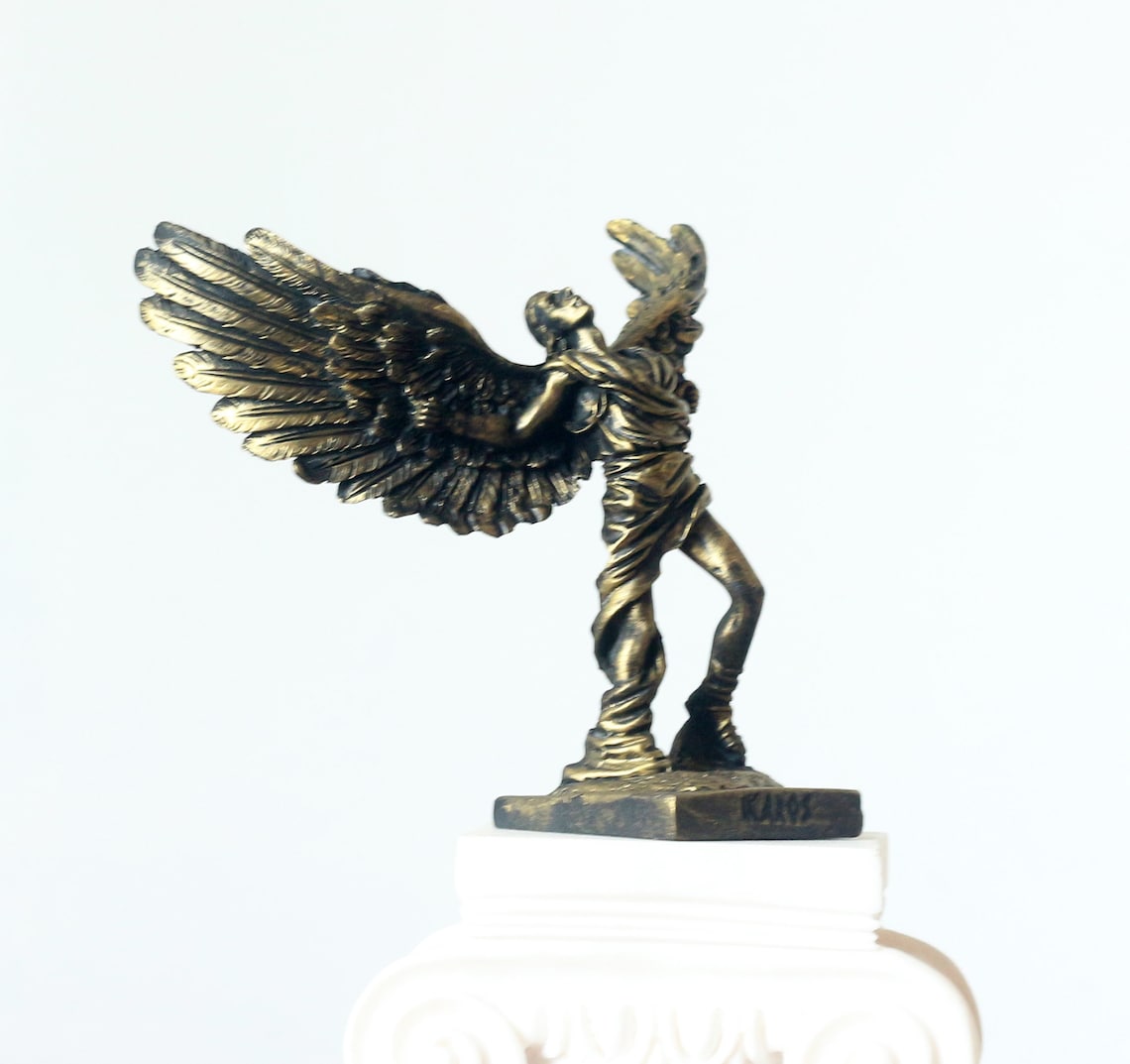 Icarus Statue Ancient Greek Mythology Marble Sculpture | Etsy