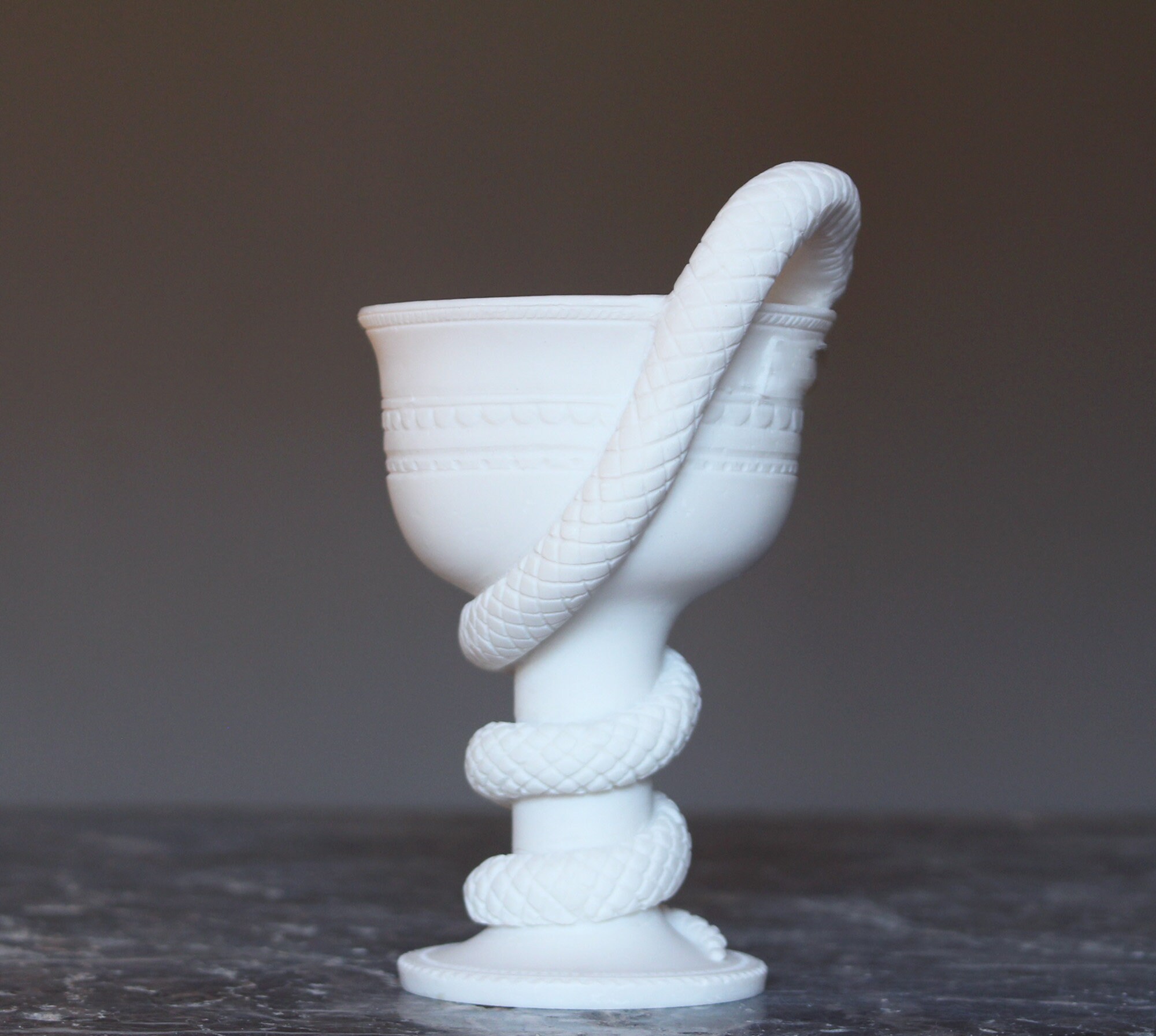 Asclepius Rod Caduceus Pin Ancient Roman Roman Bust Bowl - Etsy