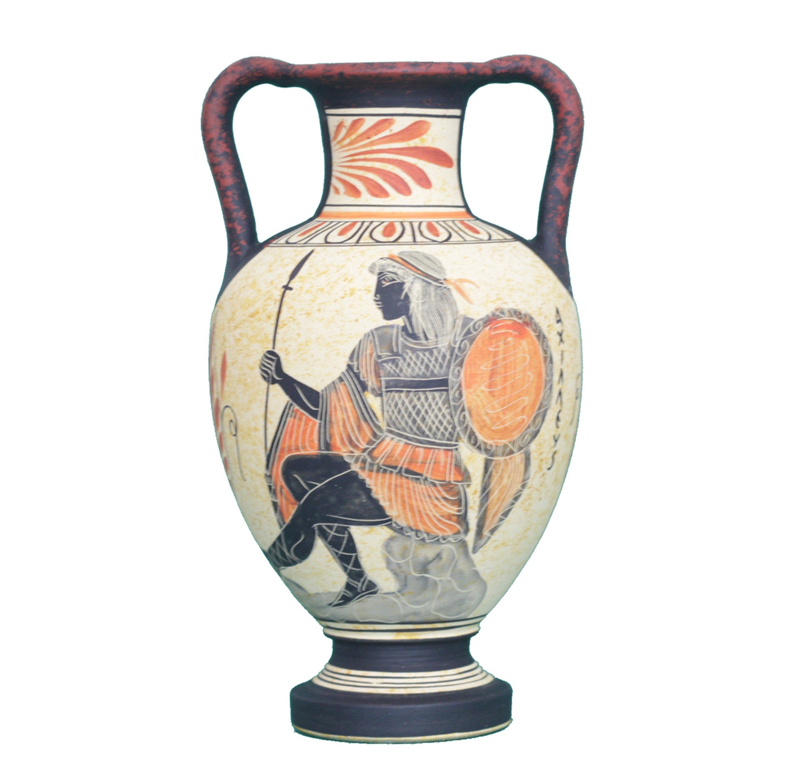 Greek Vase Athena Goddess Ancient Greek Ceramic Amphora Vase - Etsy