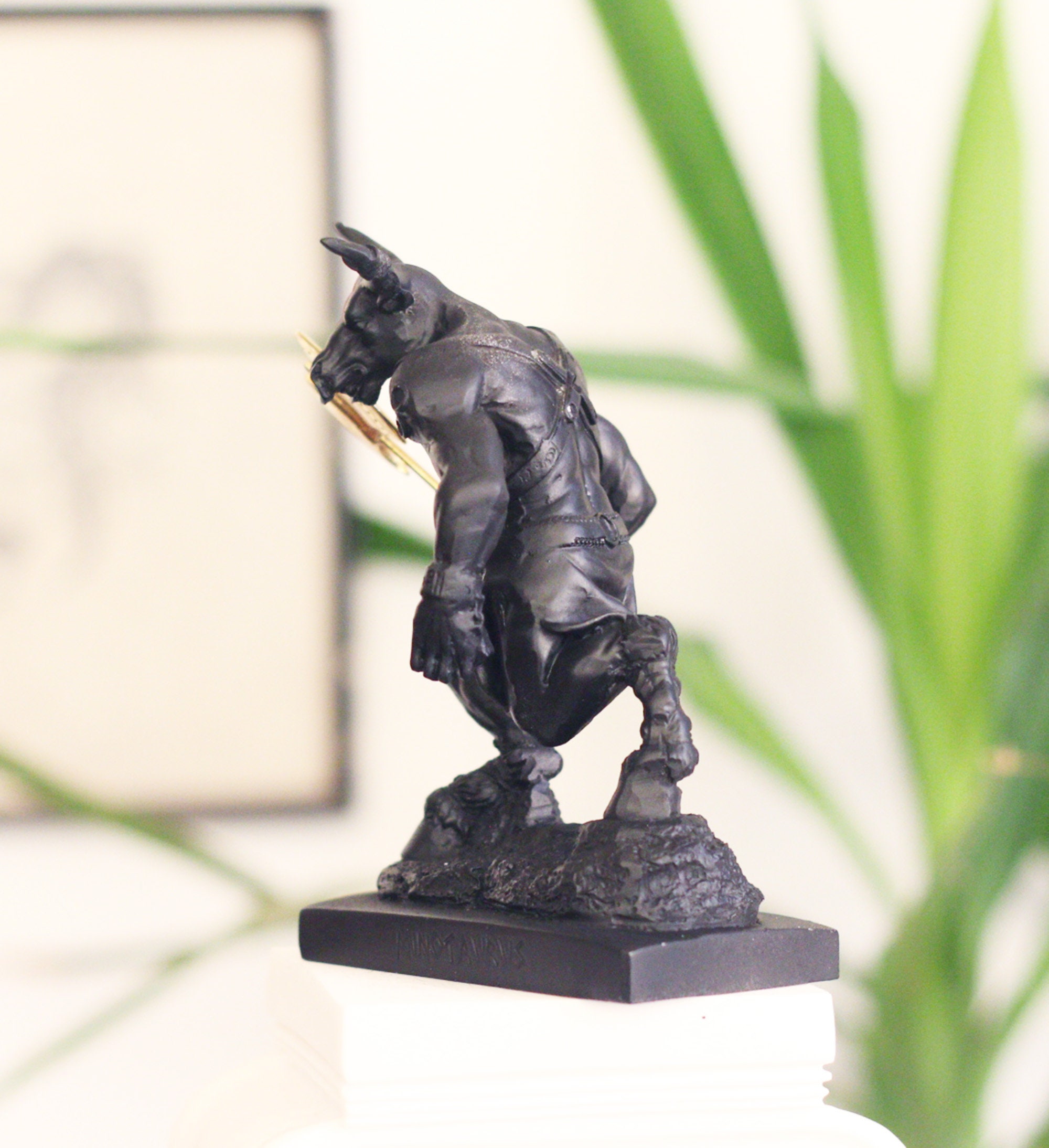 Minotaur Statue Mythical Creature Statue Greek Mythology - Etsy