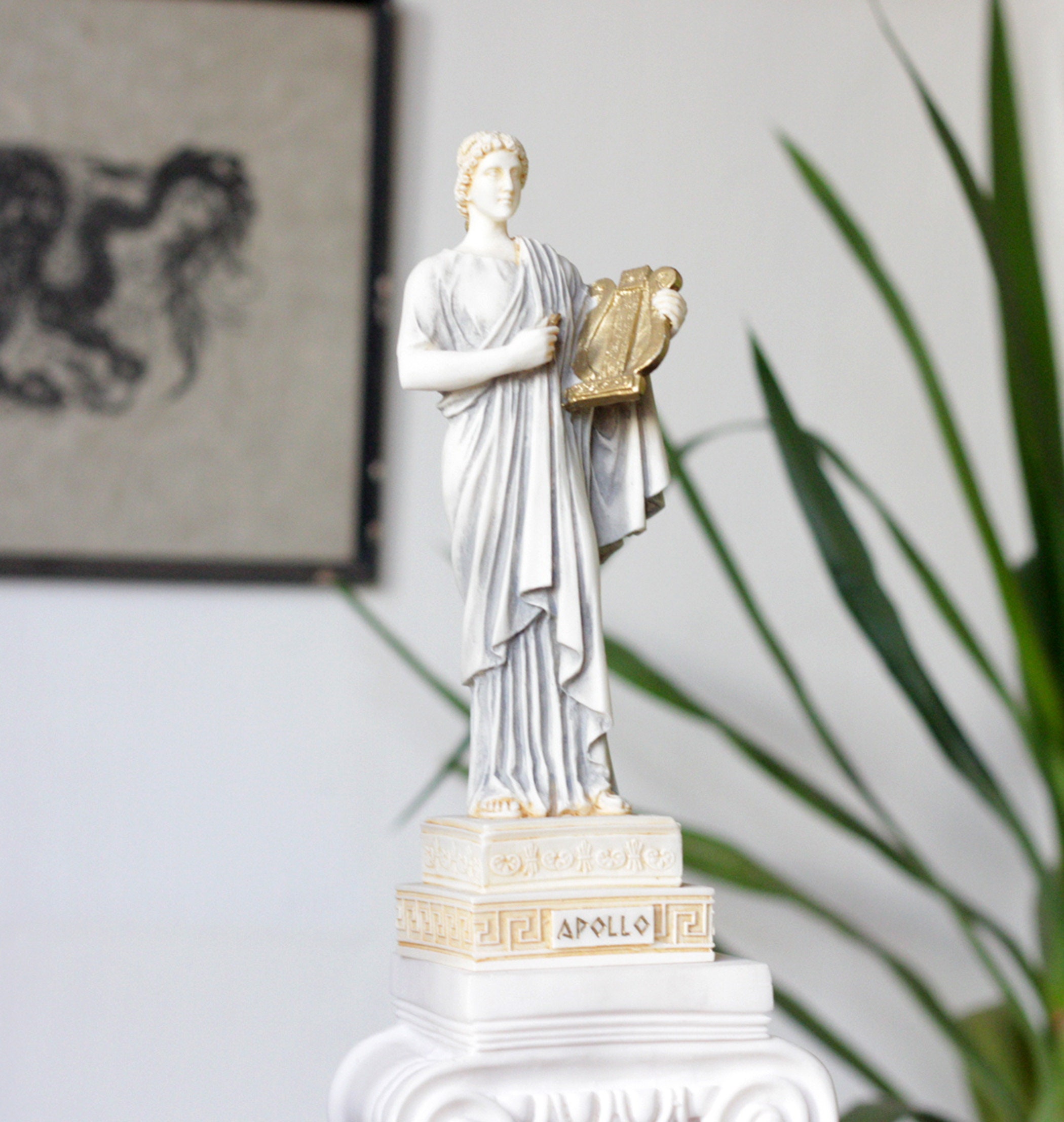 Leto Greek Goddess Statue