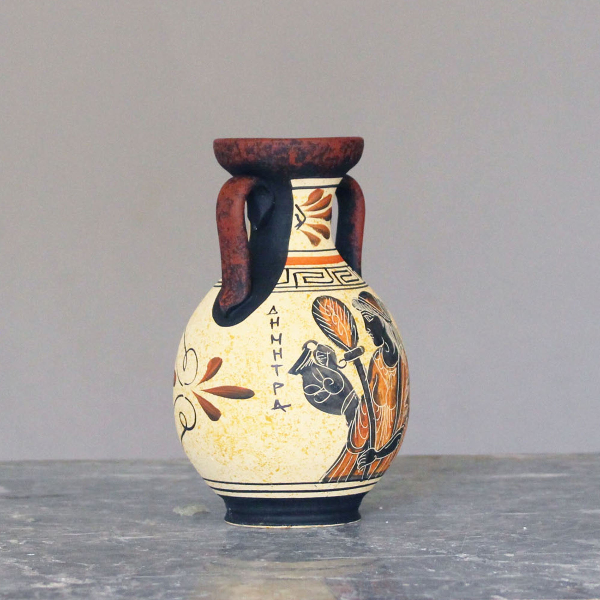 Greek Vase Demeter Goddess Greek Ceramic Vase Handmade - Etsy