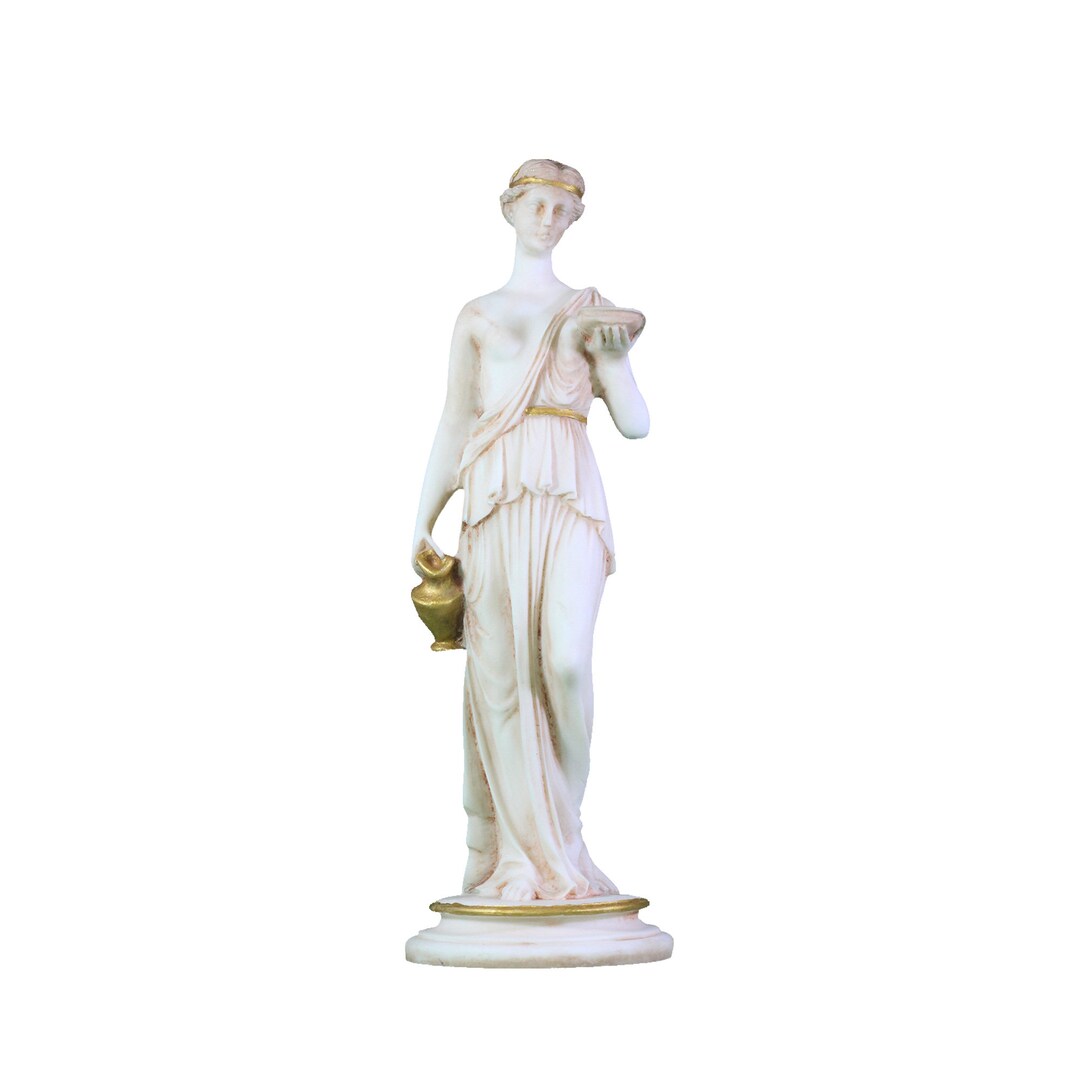 Ancient Greek Mythology Goddess of Youth Hebe Statue, 15in Made in ...