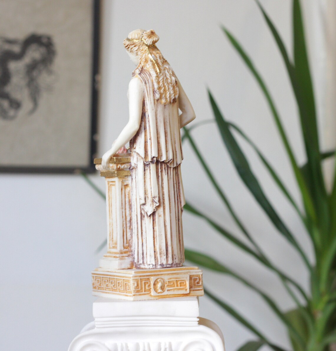 Hestia Statue Vesta Goddess Ancient Greek Sculpture Handmade - Etsy ...