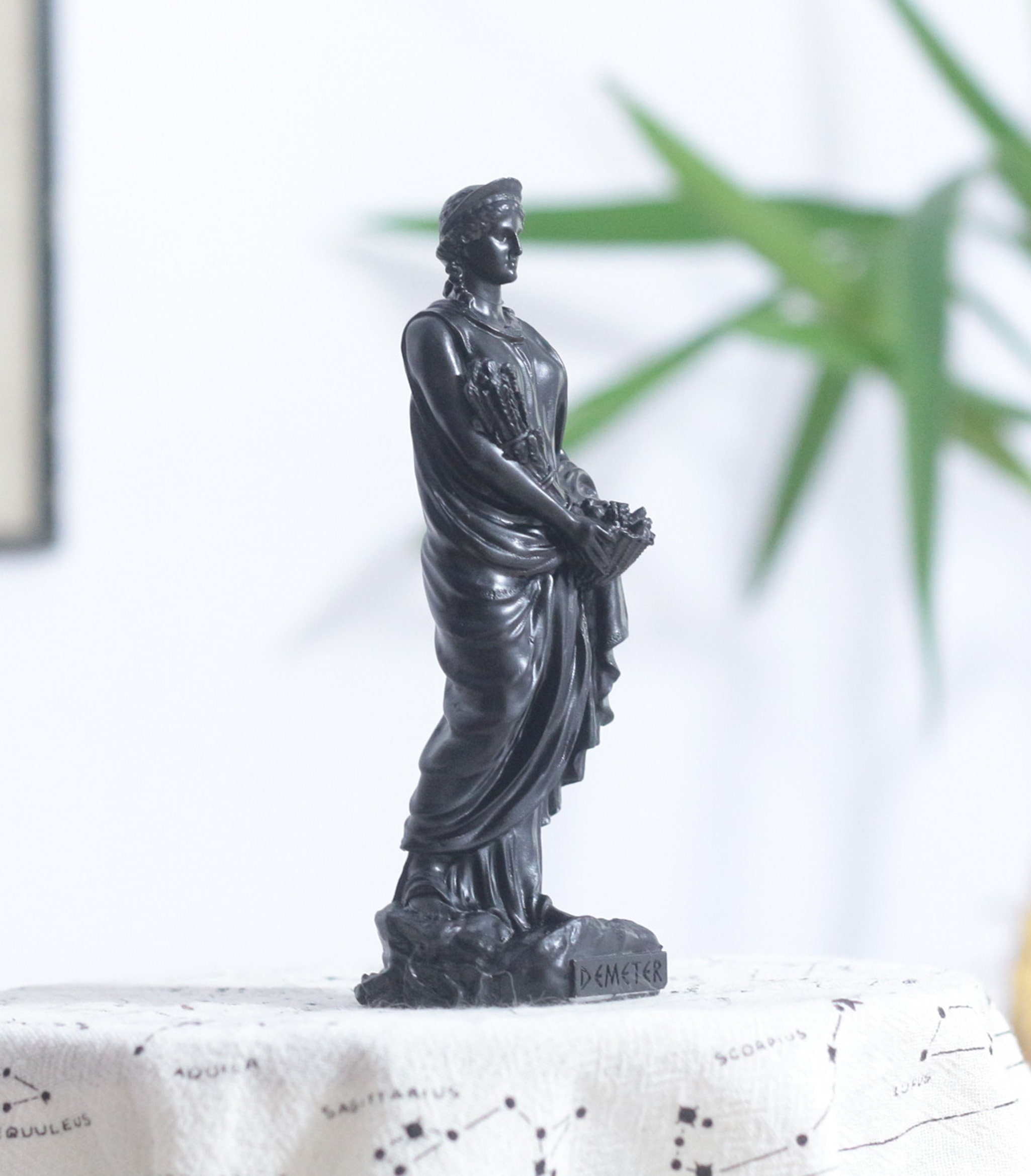 Demeter Statue Ancient Greek Goddess Marble Altar Statue 33cm | Etsy