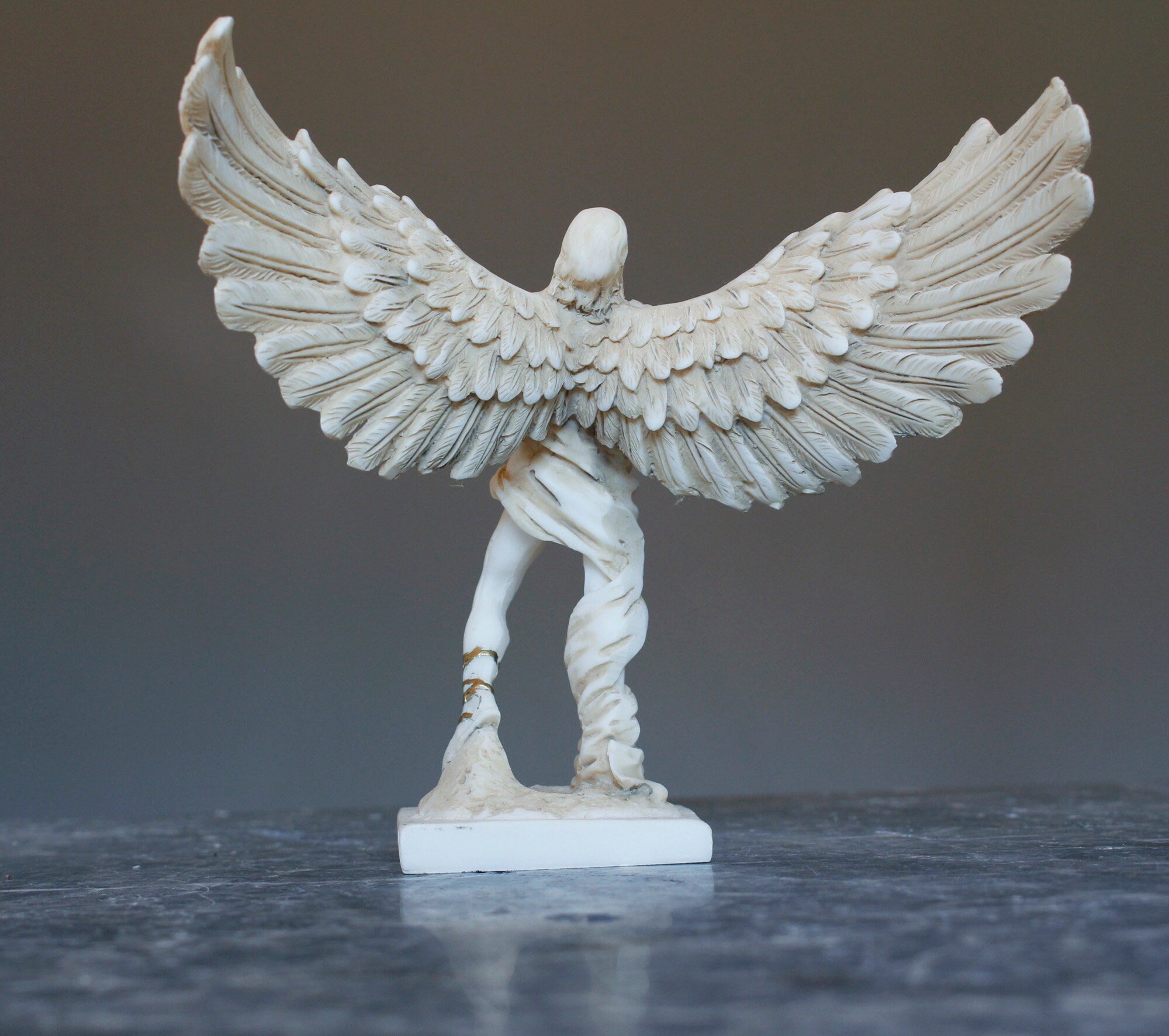 Icarus Ancient Greek Statue Figure First Man to Fly Handmade | Etsy