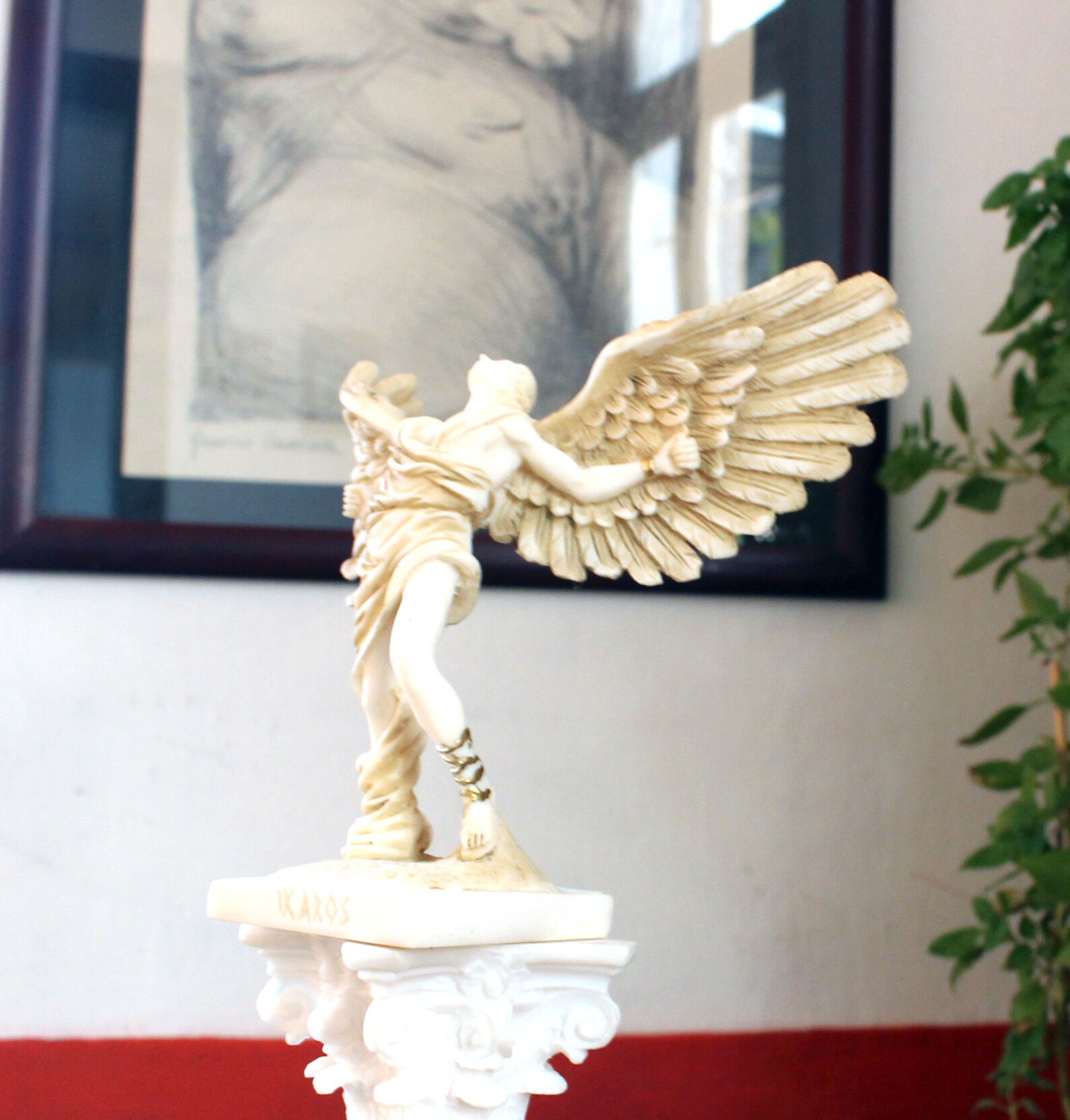 Icarus Statue Greek Statue Marble Sculpture Greek Mythology | Etsy