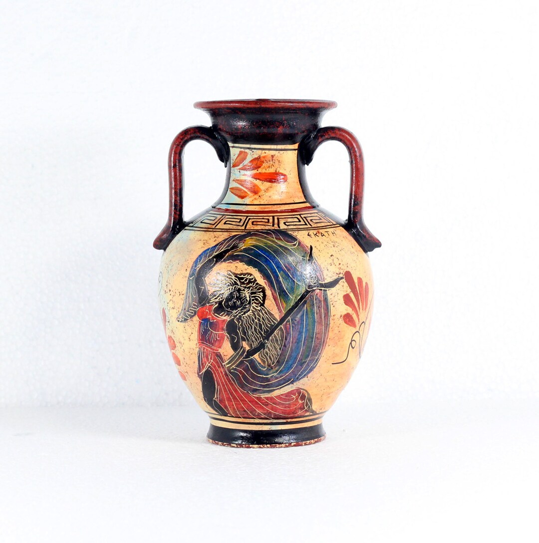 Hekate Goddess Triple Goddess Ancient Greek Mythology Vase Pagan Decor ...