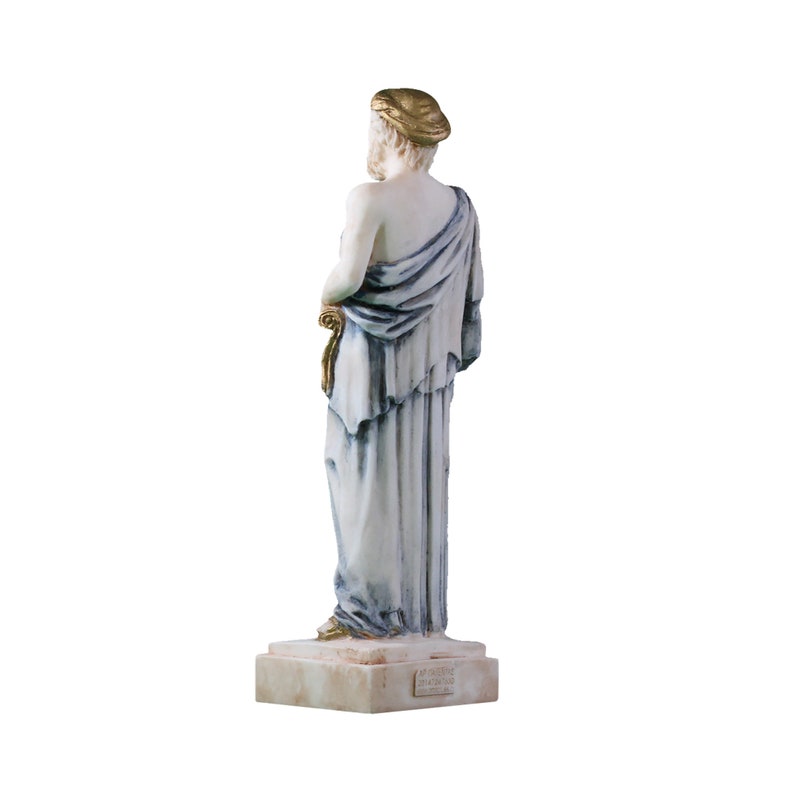 Ancient Greek Pythagoras Statue Father of Mathematics Home - Etsy