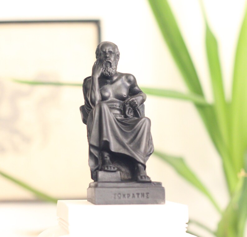 Socrates Sculpture Greek Philosopher Statue Marble - Etsy