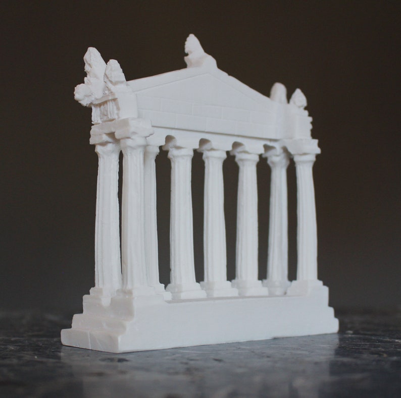 Acropolis Parthenon Ancient Greek Temple Architecture Handmade | Etsy