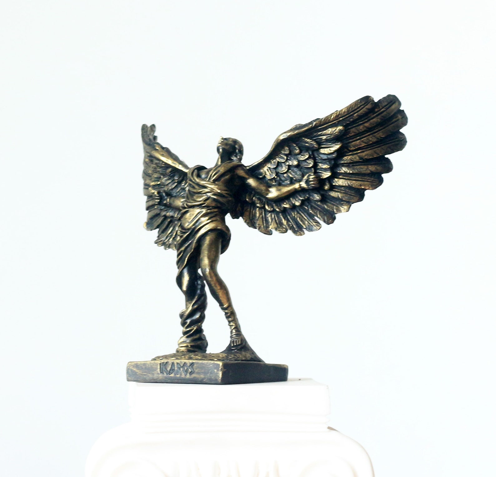 Icarus Statue Ancient Greek Mythology Marble Sculpture | Etsy