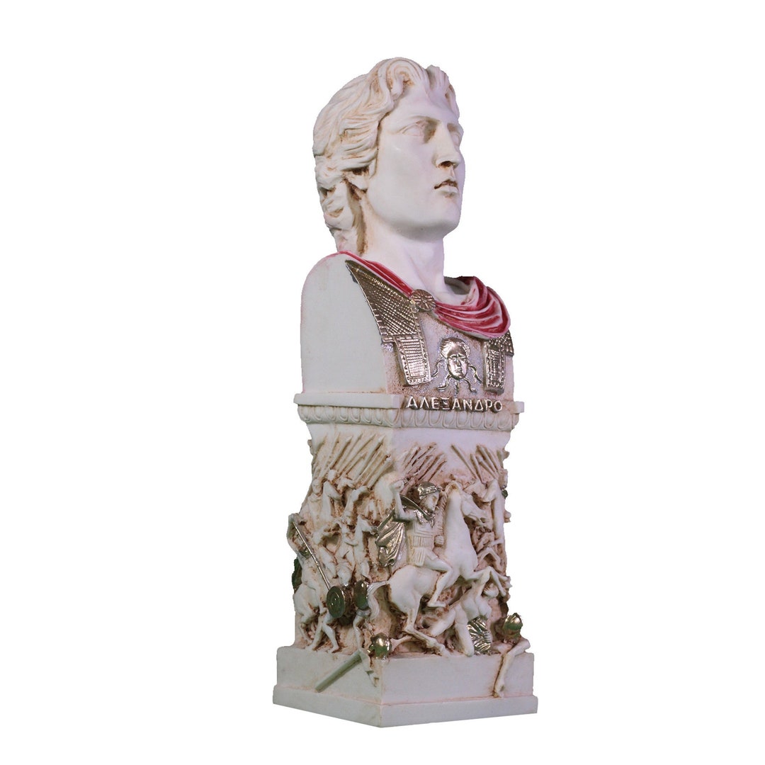 Alexander the Great Statue, Greek Bust, Greek Statue, Ancient Greek ...