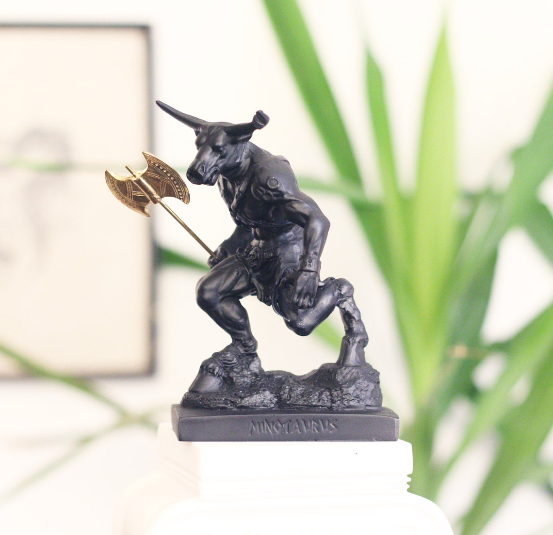 Minotaur Statue Mythical Creature Statue Greek Mythology - Etsy