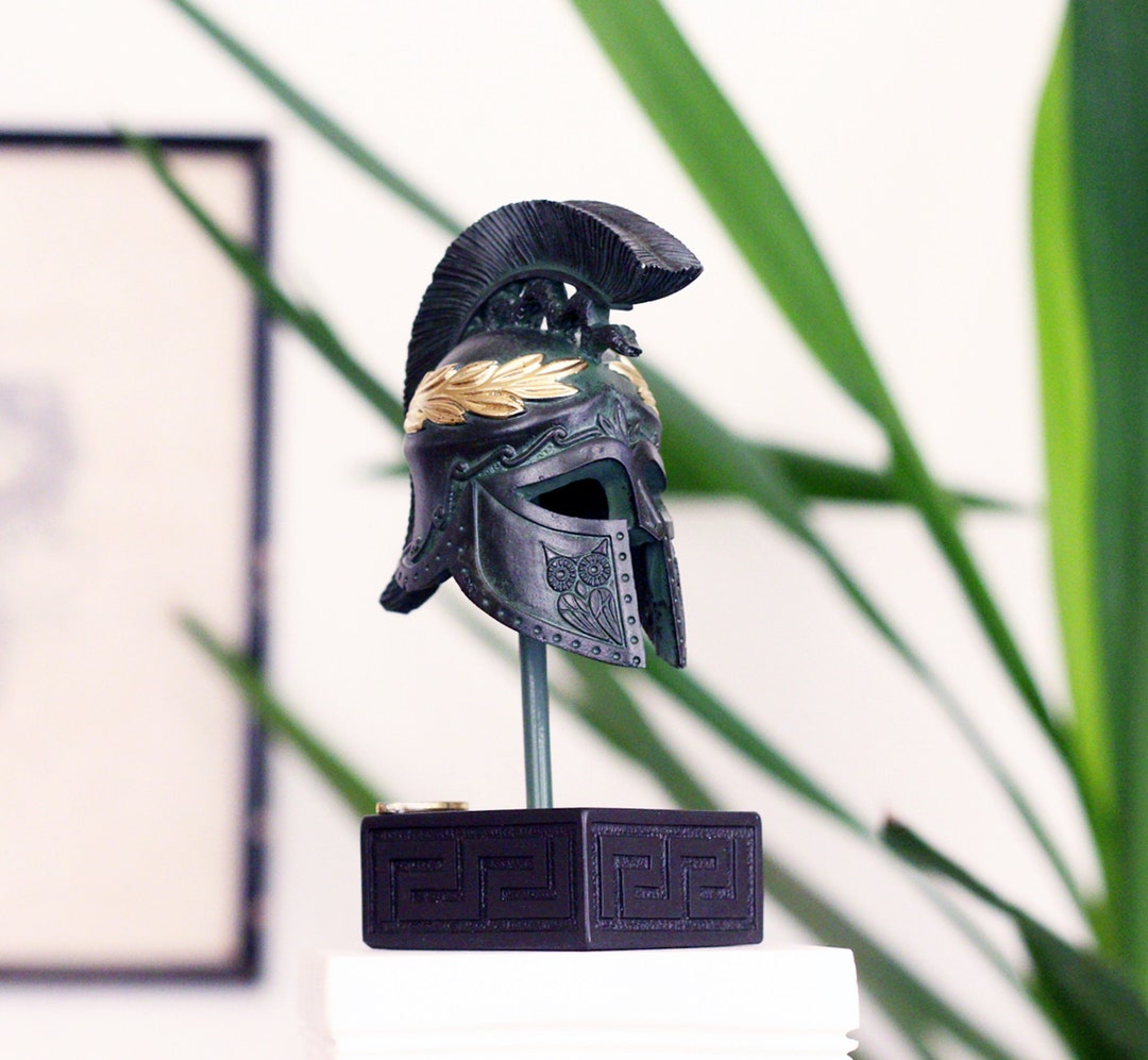 Leonidas Helm Altgriechisch 300 Spartan Leonidas Statue, 14cm-5.7in ...