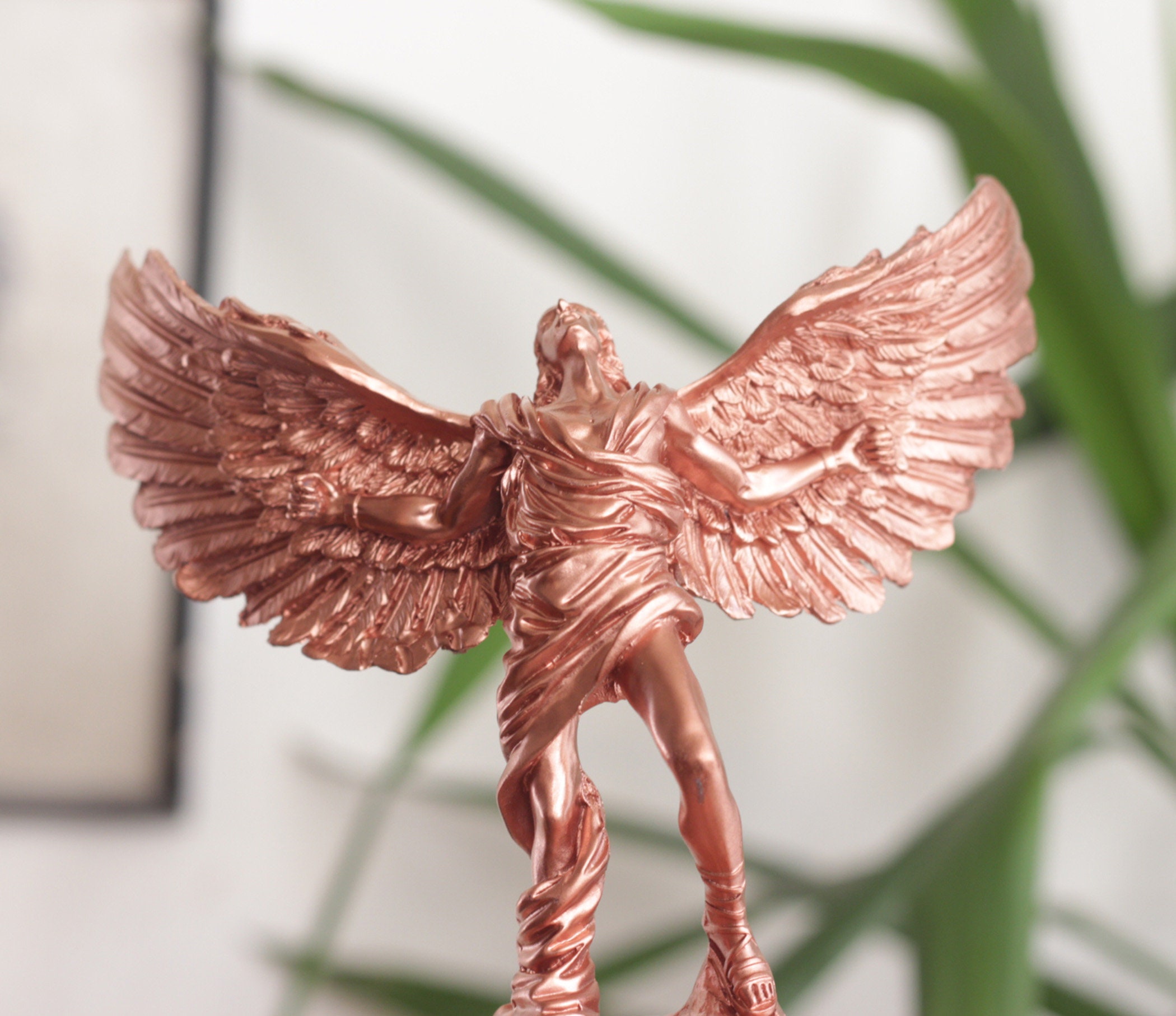 Icarus Statue Greek Statue Marble Sculpture Copper Finish - Etsy