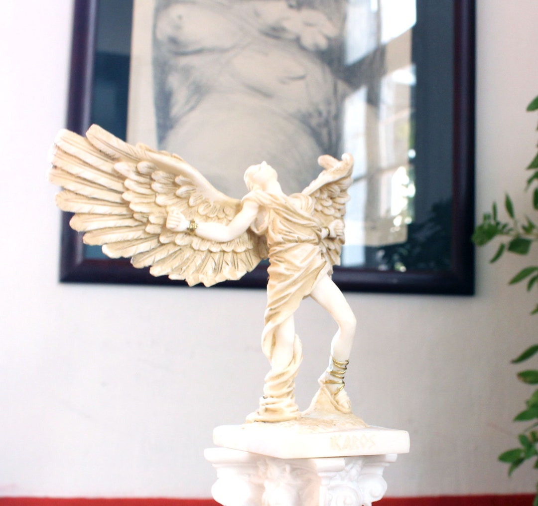 Icarus Statue, Greek Statue, Marble Sculpture, Greek Mythology Art ...