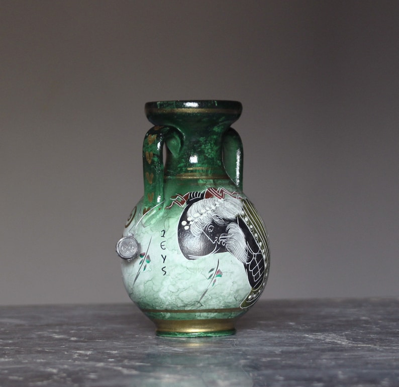 Zeus God Jupiter Greek Mythology Art Greek Pottery Vase - Etsy