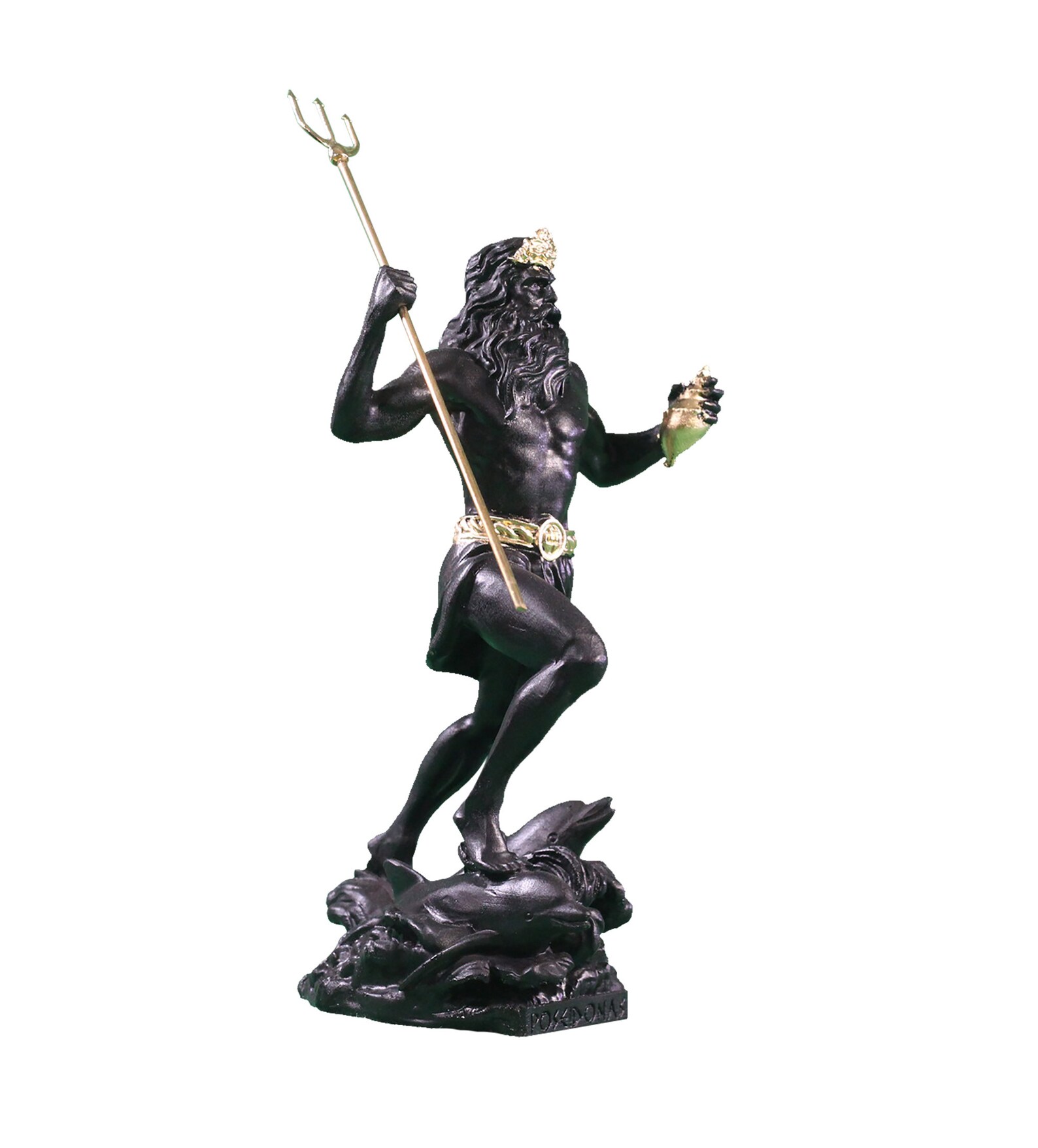 Greek God Poseidon Statue Ancient Greek Mythology God of the | Etsy