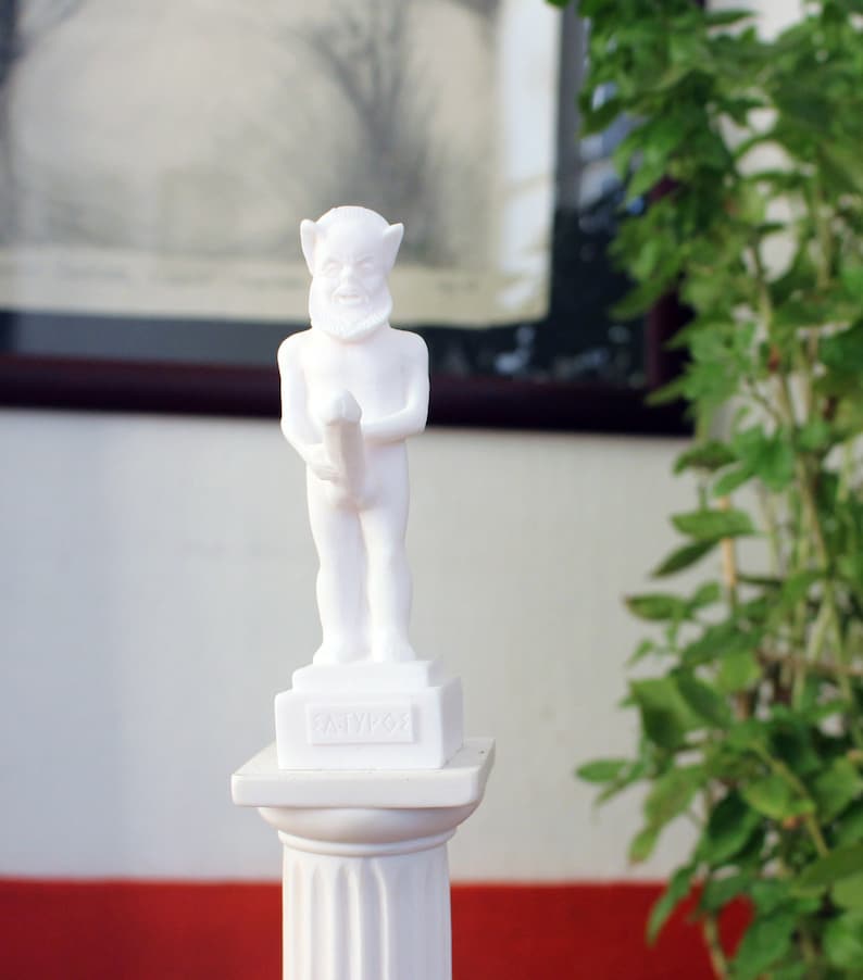 Satyr Statue Pan Sculpture Marble Sculpture Erotic Etsy