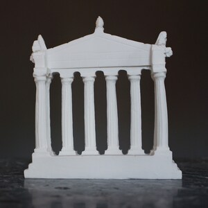 Acropolis Parthenon Ancient Greek Temple Architecture Handmade Marble ...