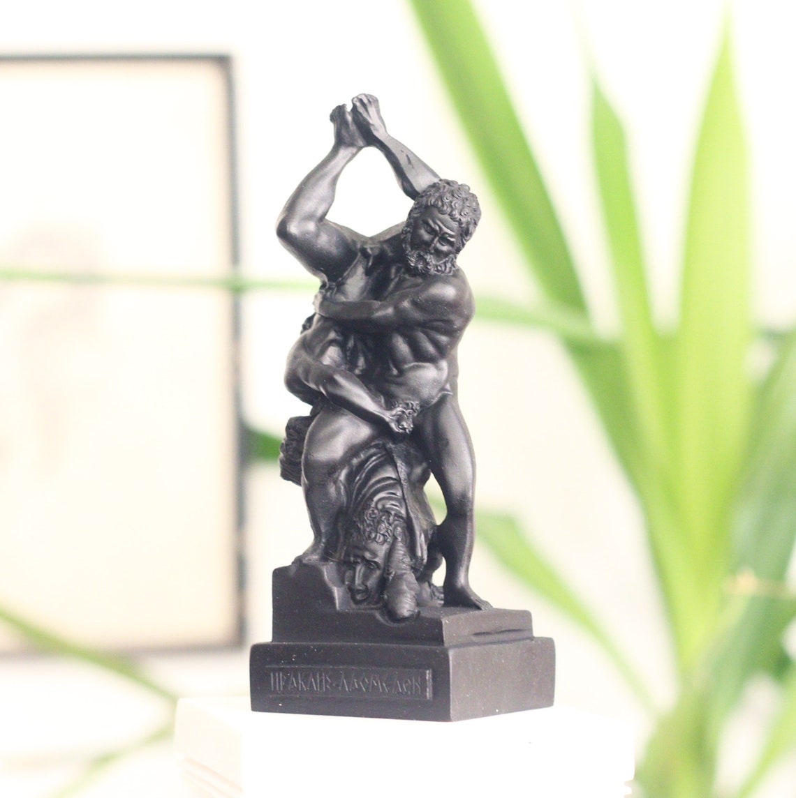 Hercules Statue Greek Statue Marble Sculpture Greek - Etsy