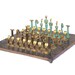 Ancient Greek Cycladic Chess Table Chess Set Bronze Chess Pieces Greek ...