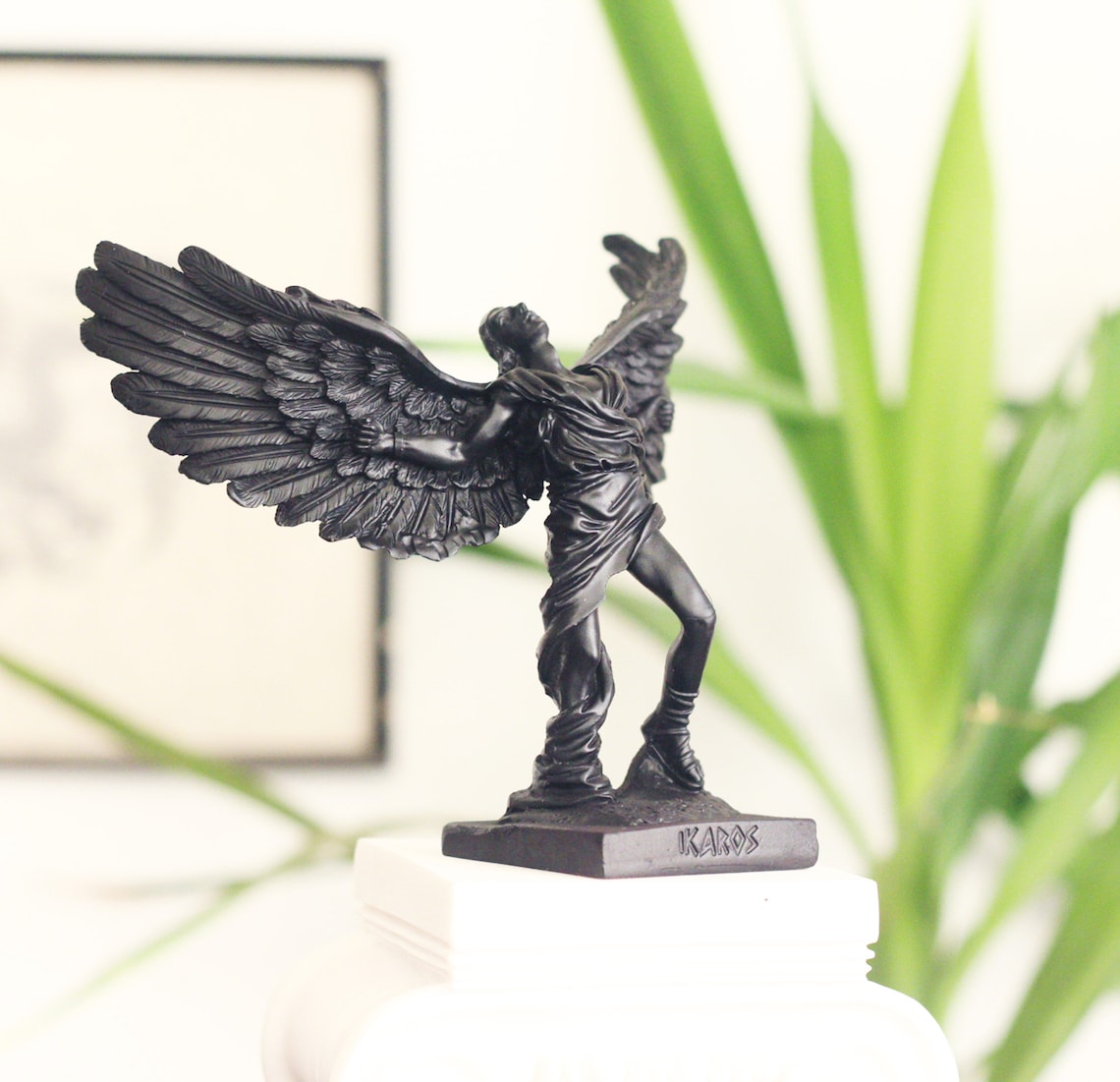 Icarus Statue Greek Statue Marble Sculpture Greek Mythology - Etsy