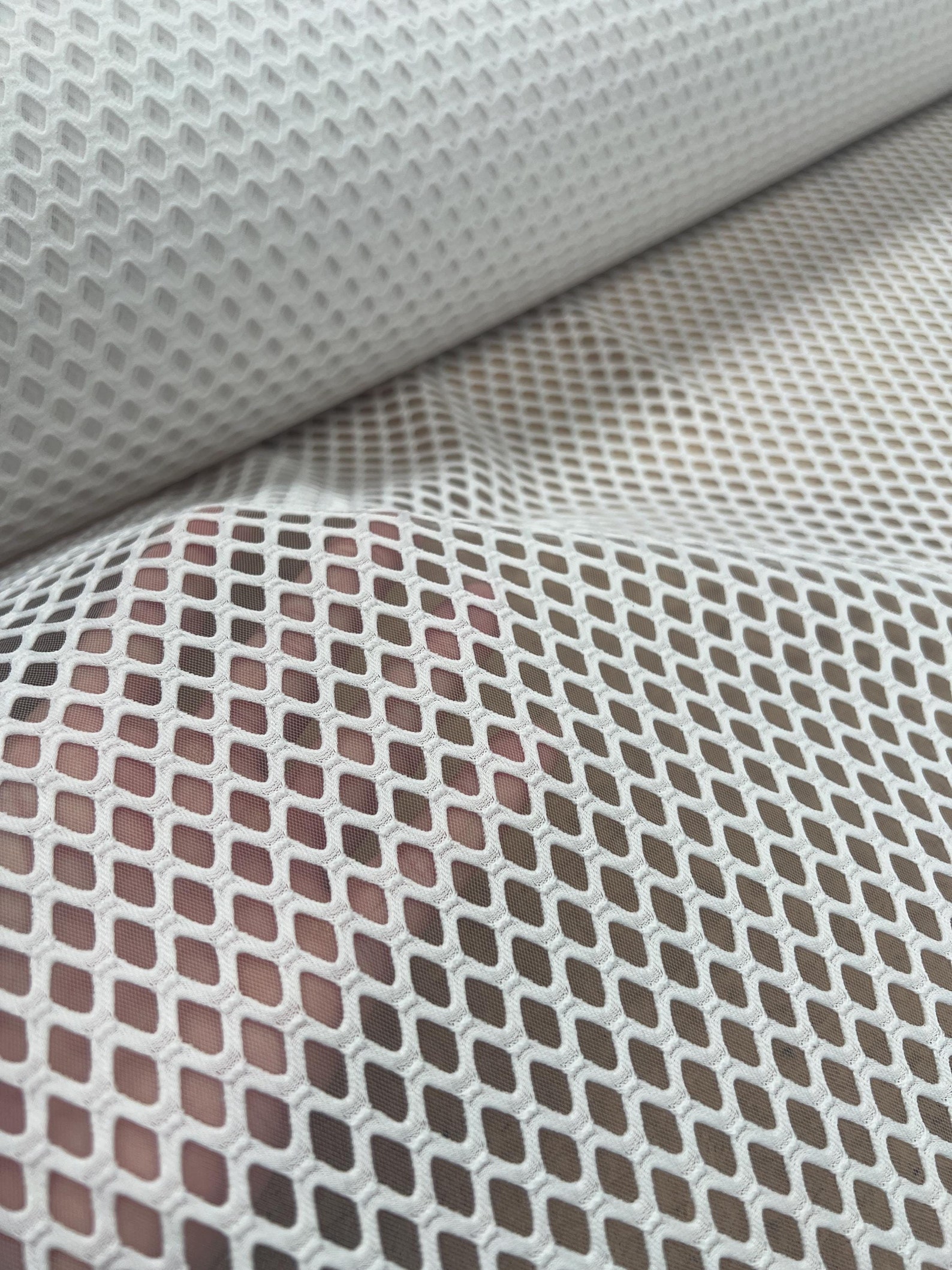 Bonded Fishnet Mesh Fabric, Polyester Mesh Fishnet Material. Fishnet ...