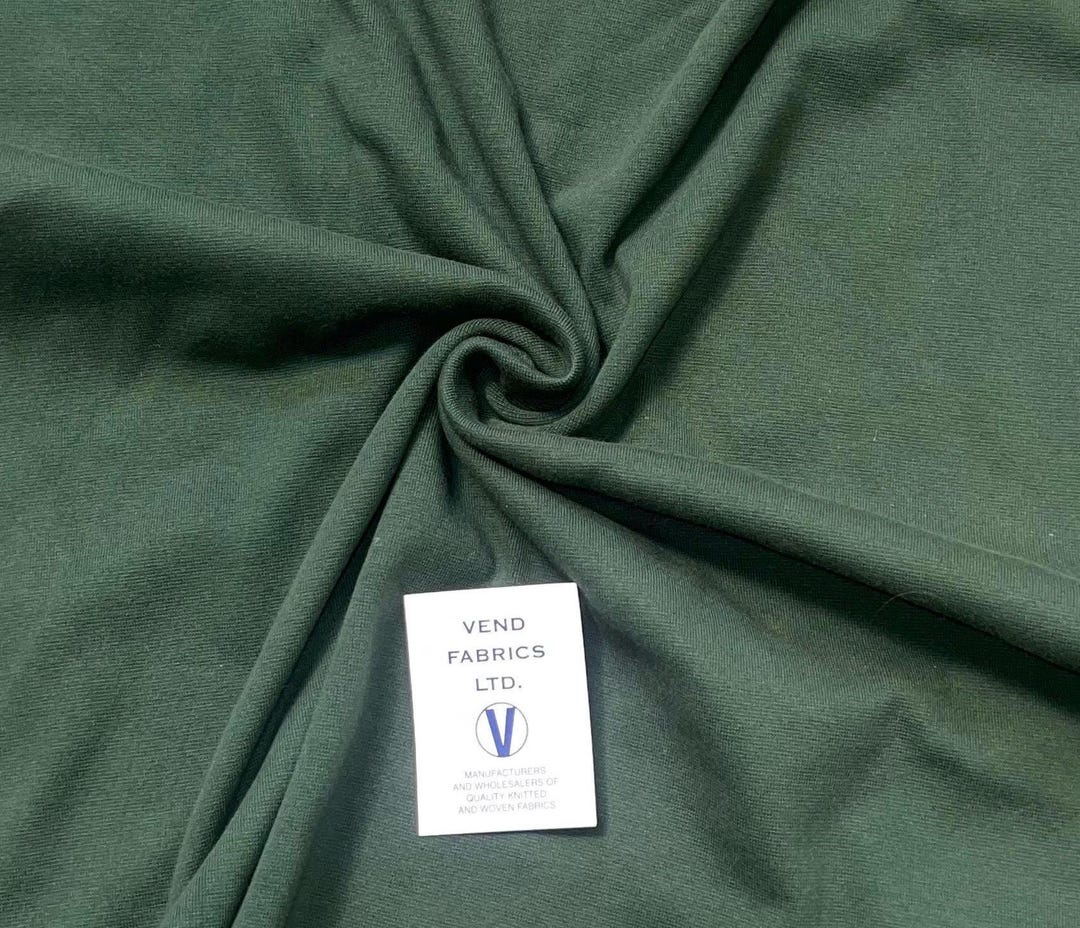 Cotton Rib Knit Jersey Ribbing Fabric - 1 X 1 Ribbed Cuffing - Trimming ...