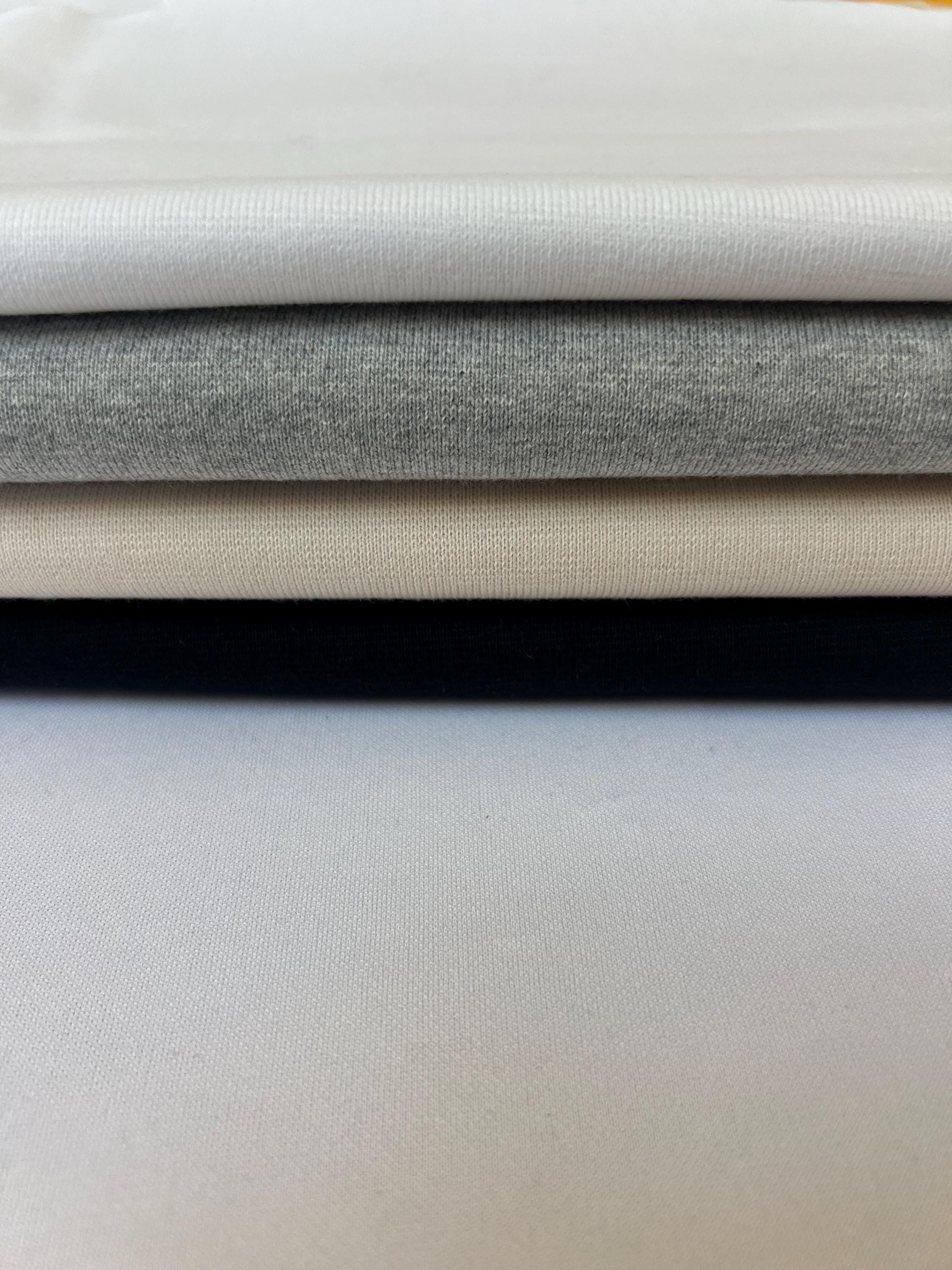 Cotton Rib Knit Fabric , Heavy Thick Jersey Ribbing Cuffs Collars ...