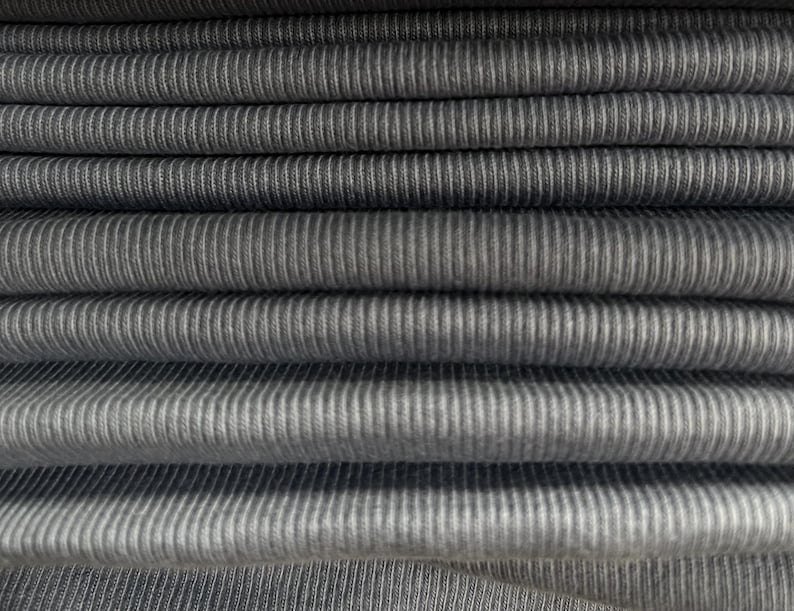Cotton Jersey Fabric Ribbing, 2x2 Stretch Rib Knit Cuffing Waistband ...