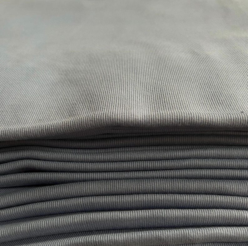 Cotton Jersey Fabric Ribbing, 2x2 Stretch Rib Knit Cuffing Waistband ...