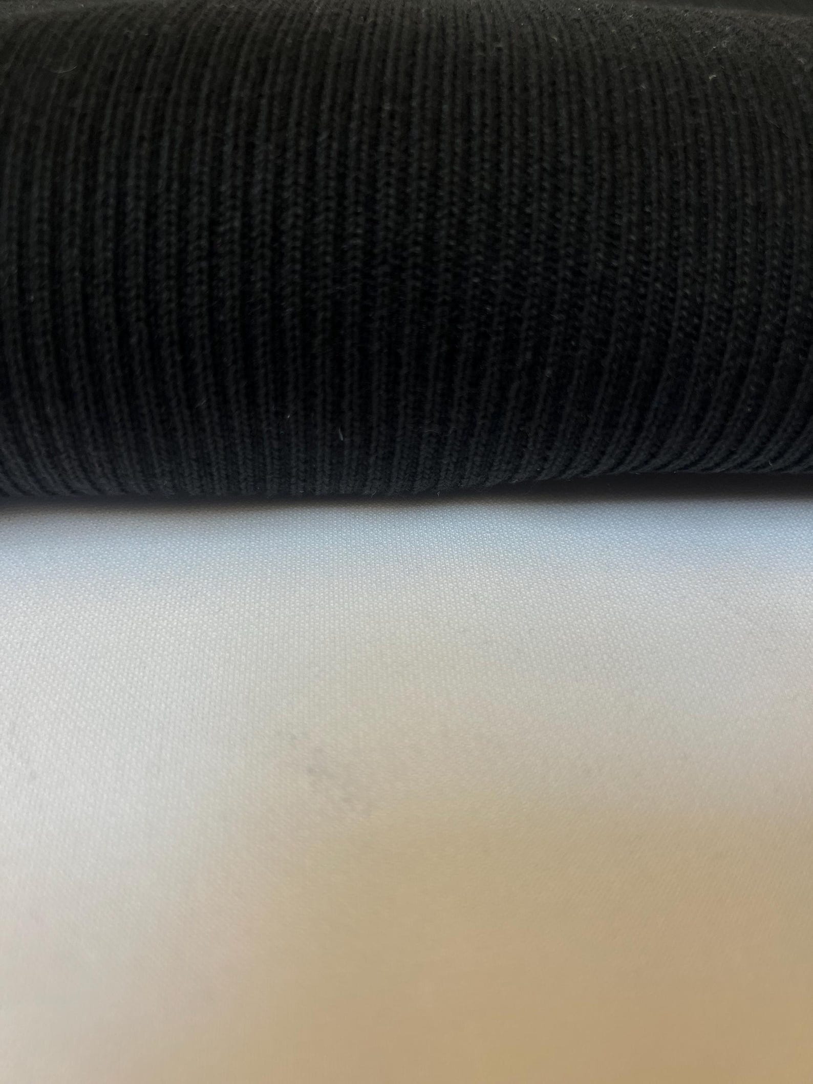 Heavy Chunky Fat Stretch Knit Ribbing Trim Fabric, Cotton Polyester ...