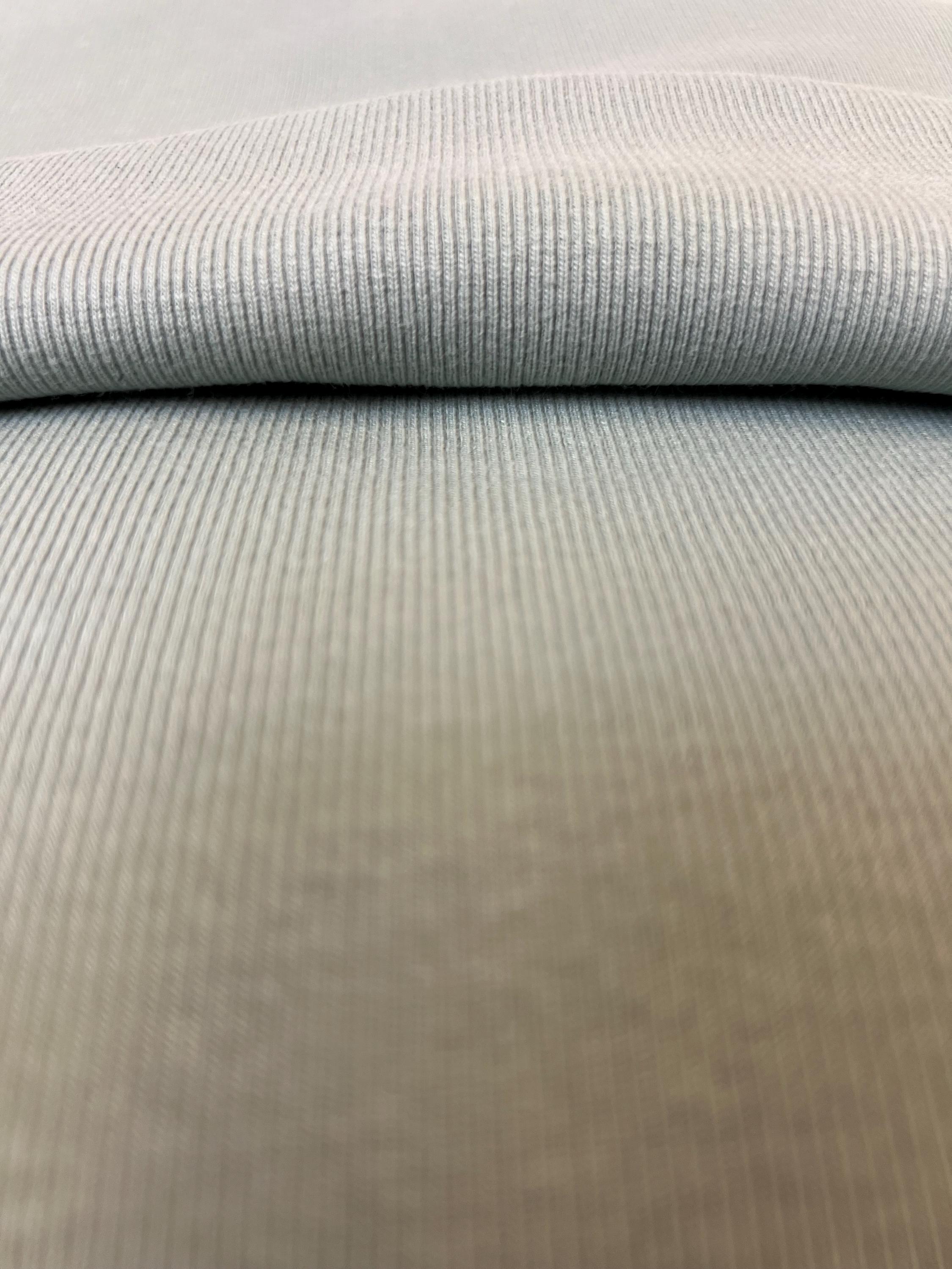 Cotton Jersey Fabric Ribbing, 2x2 Stretch Rib Knit Cuffing Waistband ...