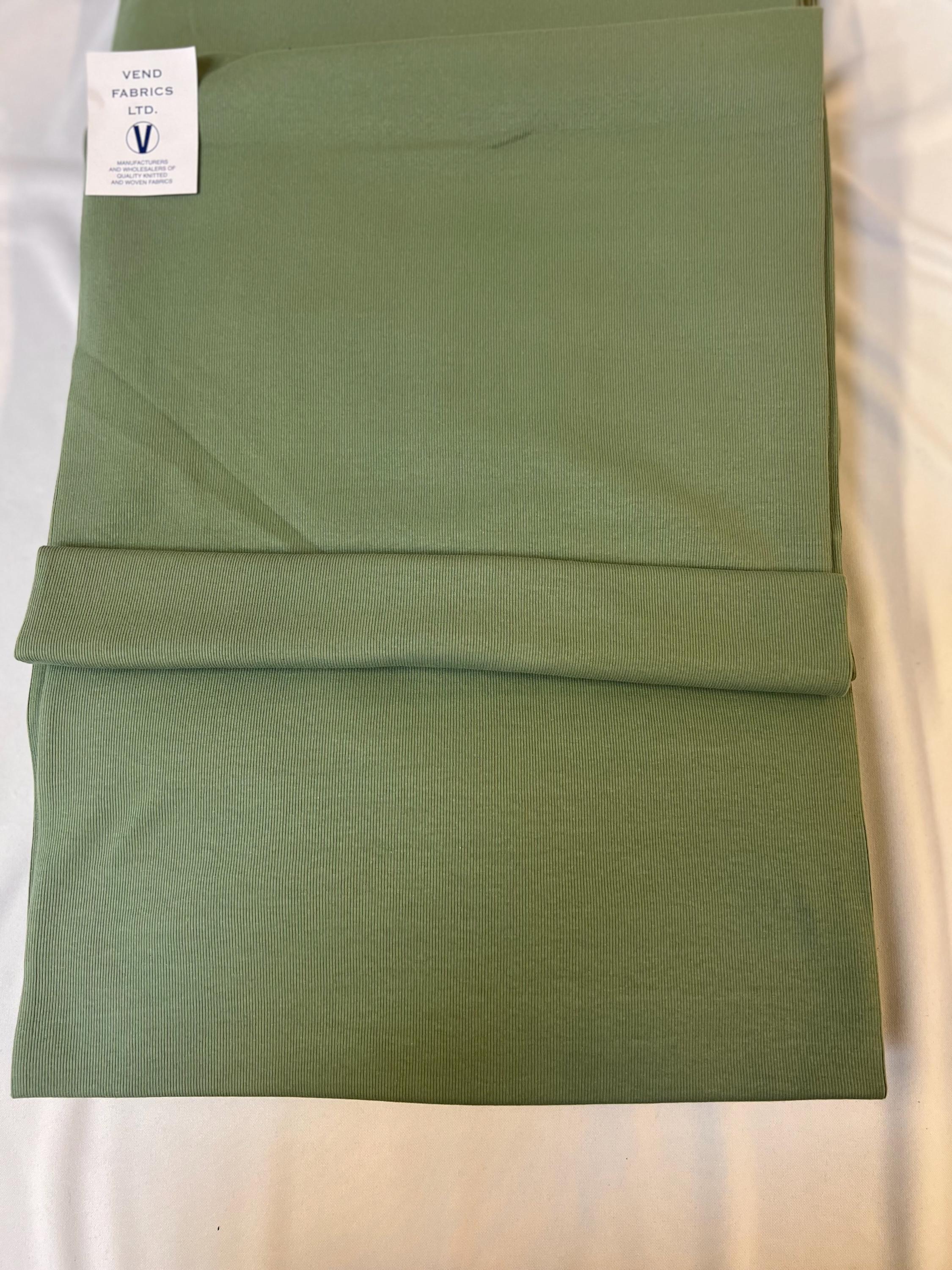 Cotton Jersey Fabric Ribbing, 2x2 Stretch Rib Knit Cuffing Waistband ...