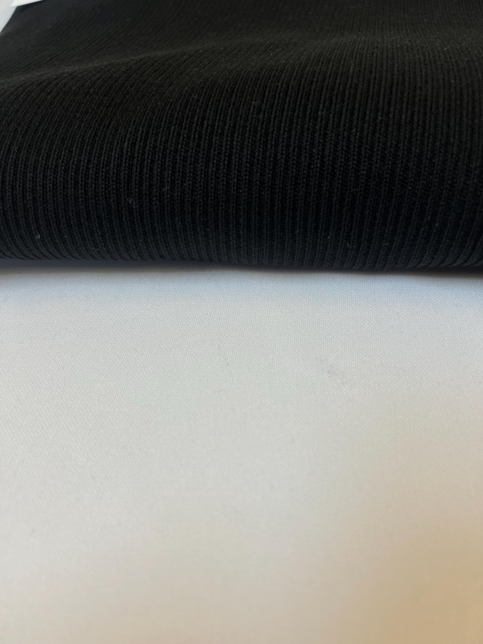 Heavy Chunky Fat Stretch Knit Ribbing Trim Fabric, Cotton Polyester ...